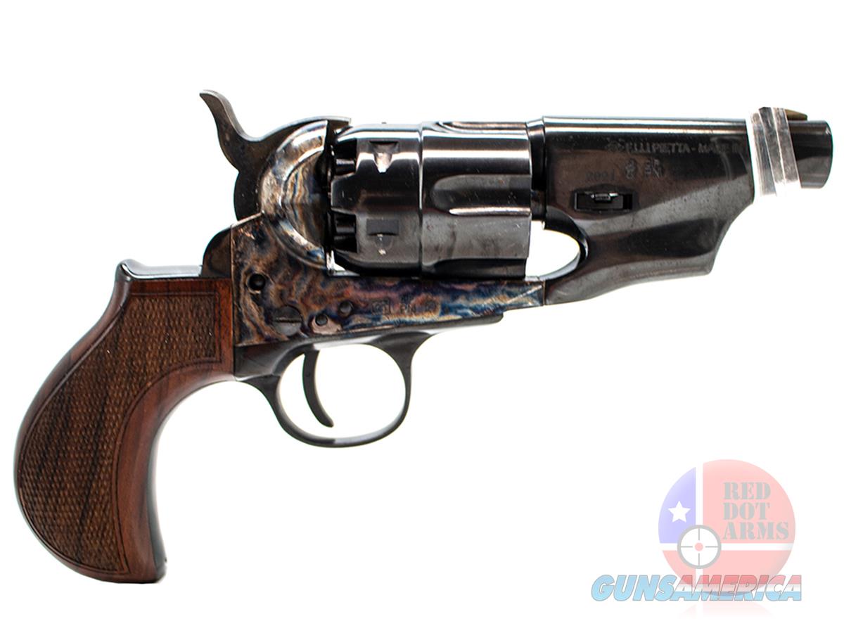 Unfired Pietta 1860 Snub Nose .44Cal 3", Blued/... for sale