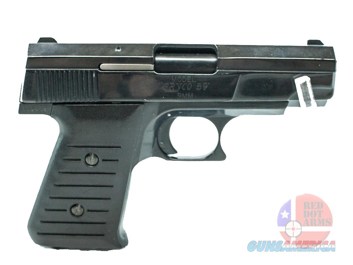 Jennings Bryco 59 9mm 4", Black for sale at Gunsamerica.com: 982634054