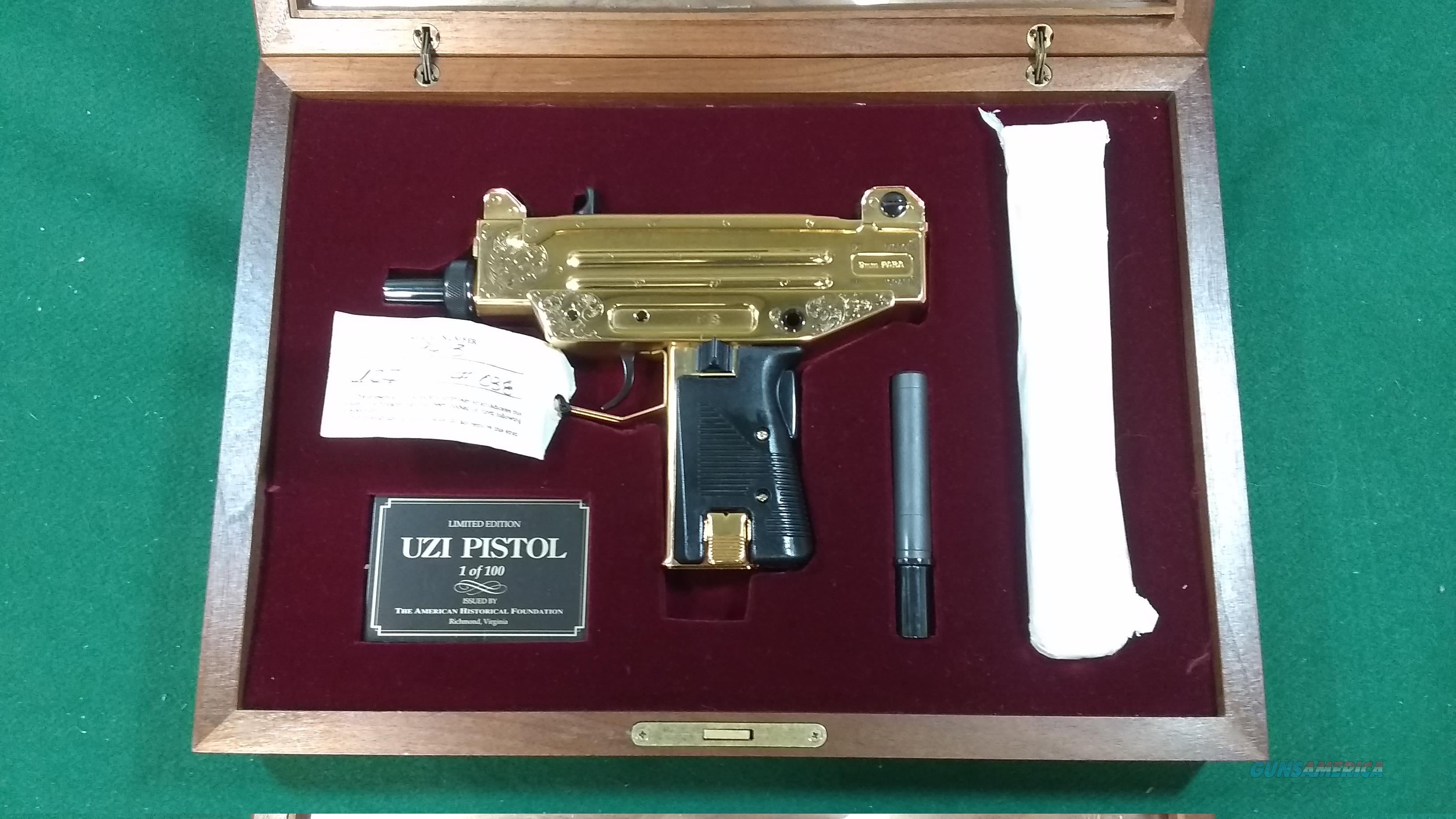 Gold Plated Uzi