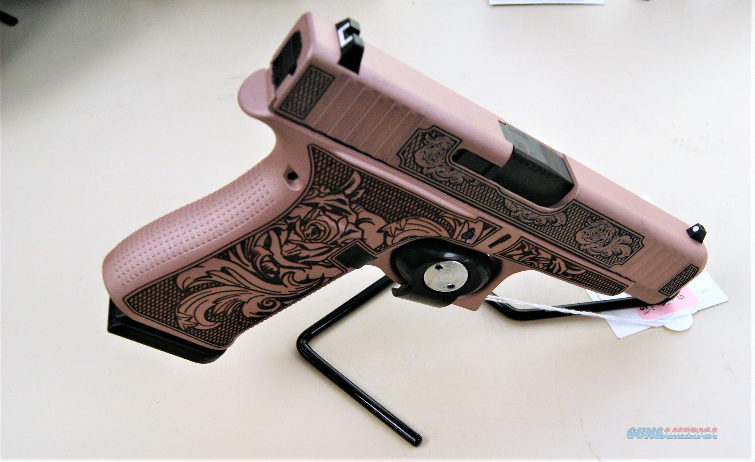 Glock 48 "Glock N' Roses" Custom 9mm Pistol Lik... for sale