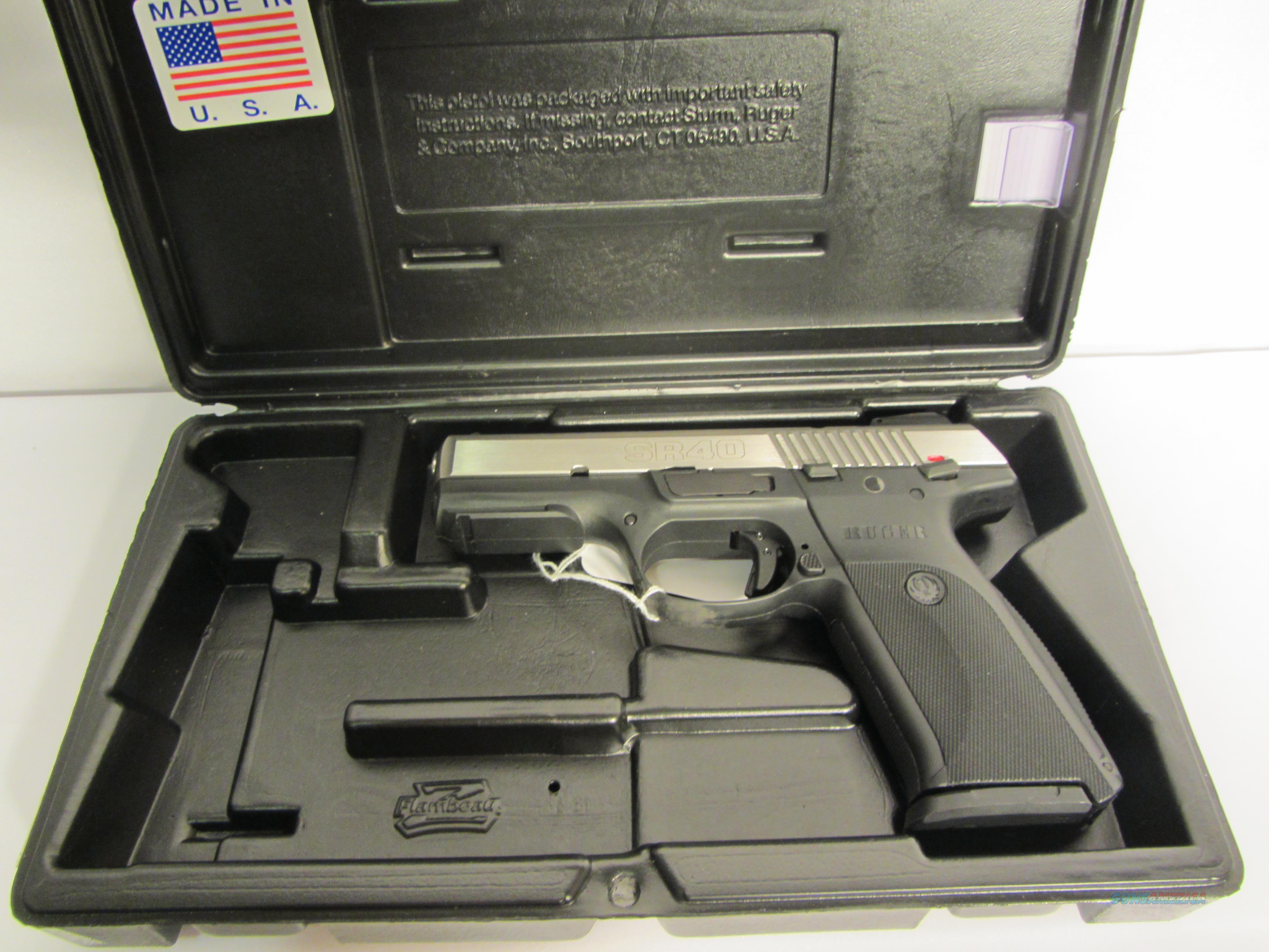 RUGER SR40 PISTOL for sale at Gunsamerica.com: 949101643