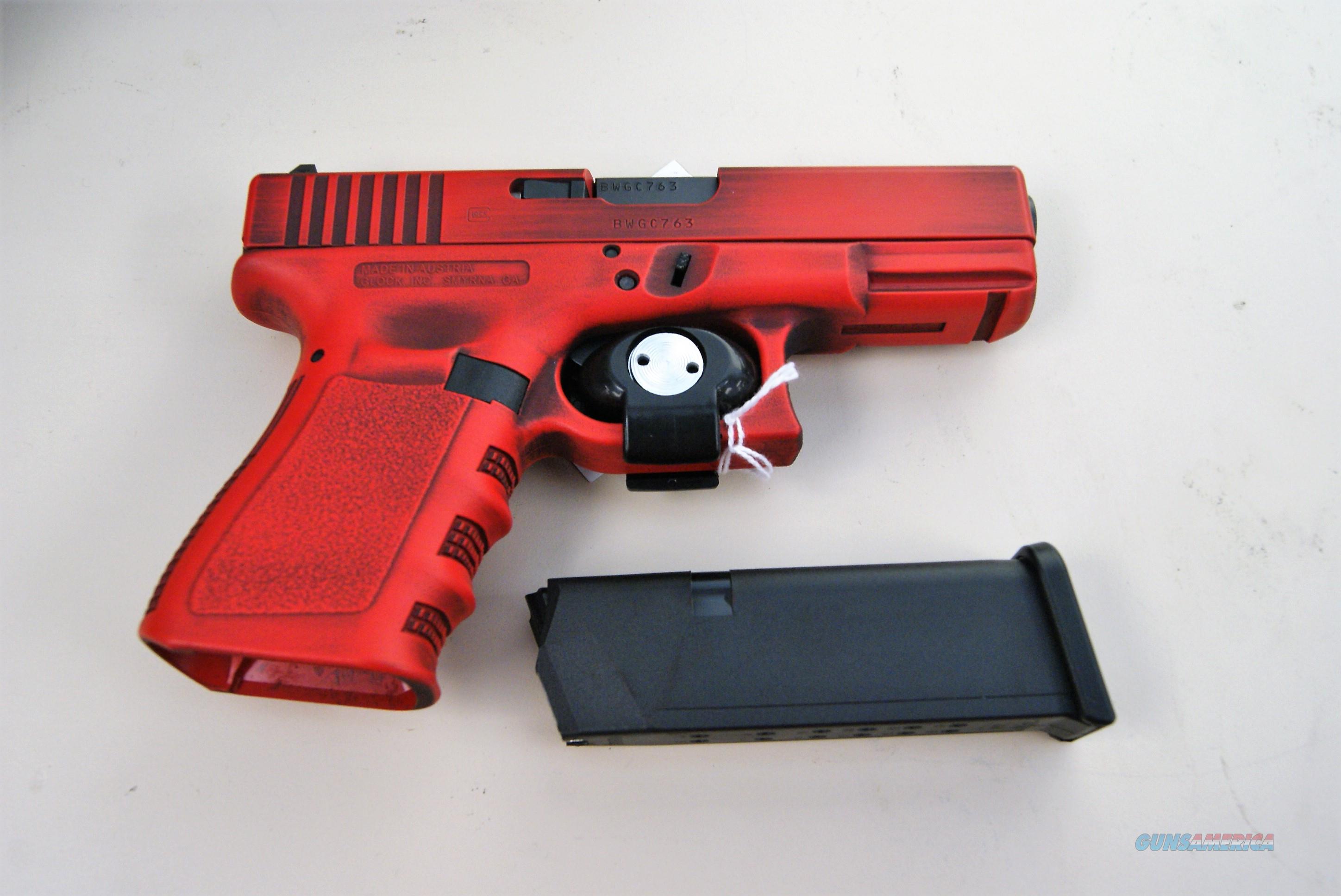 Glock 19 Gen 3 Distressed Red Like ... for sale at Gunsamerica.com ...