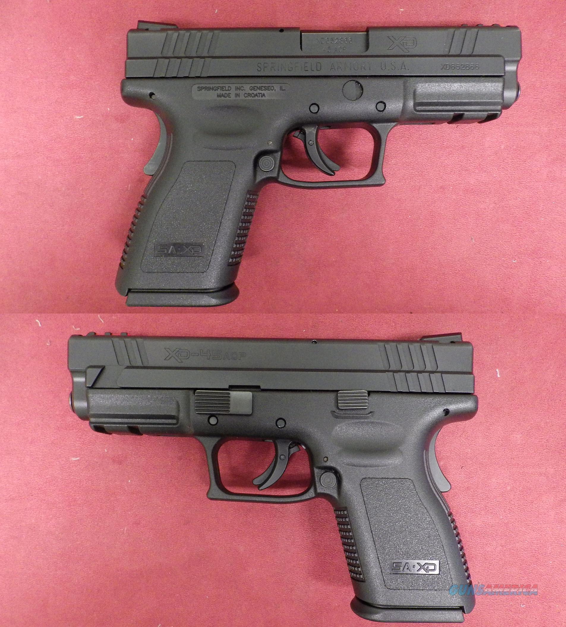 Springfield Armory XD Compact .45 A... for sale at Gunsamerica.com ...