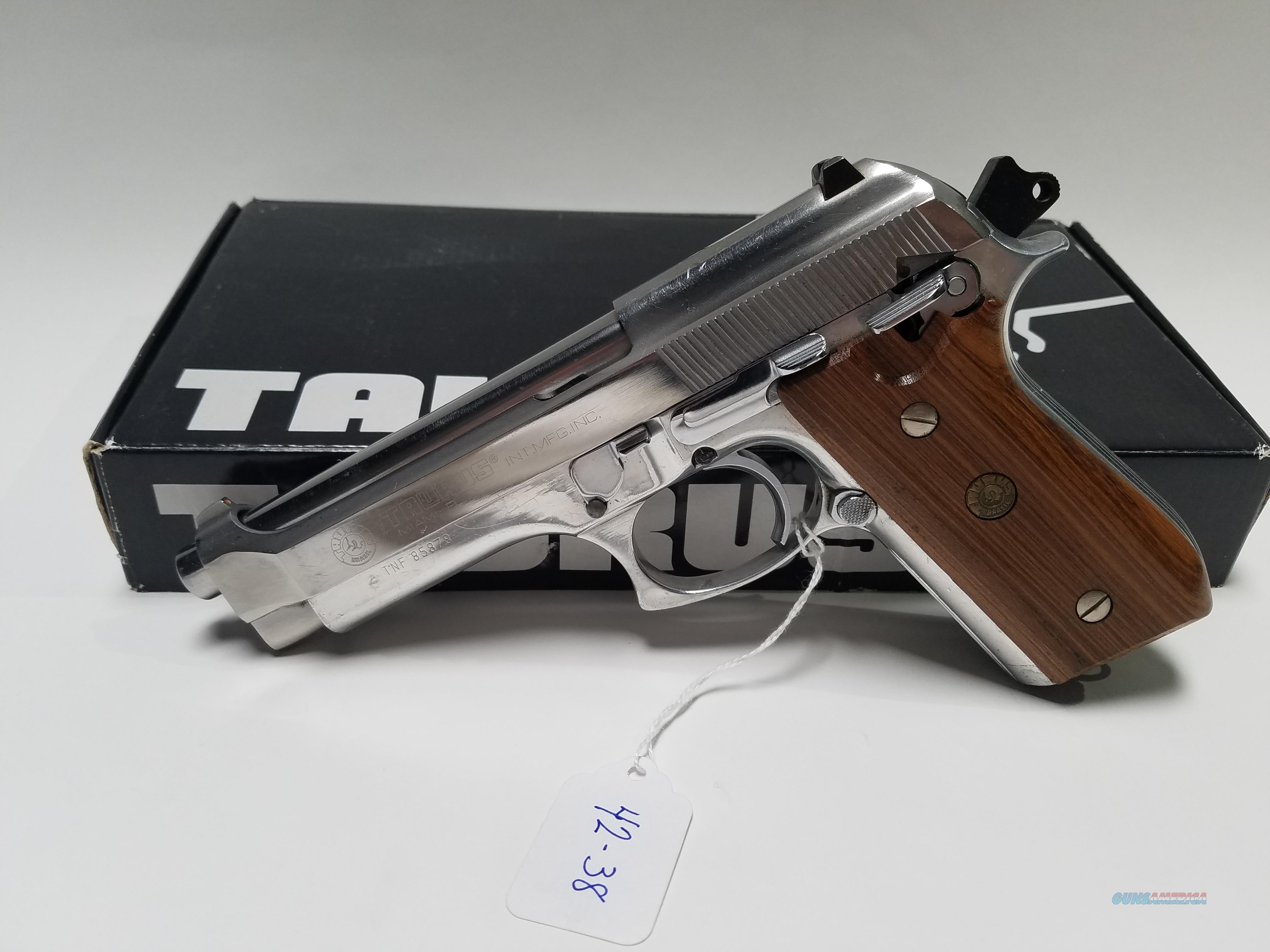 Taurus PT92 AFS 9mm W/ Wood Grips (... for sale at Gunsamerica.com ...