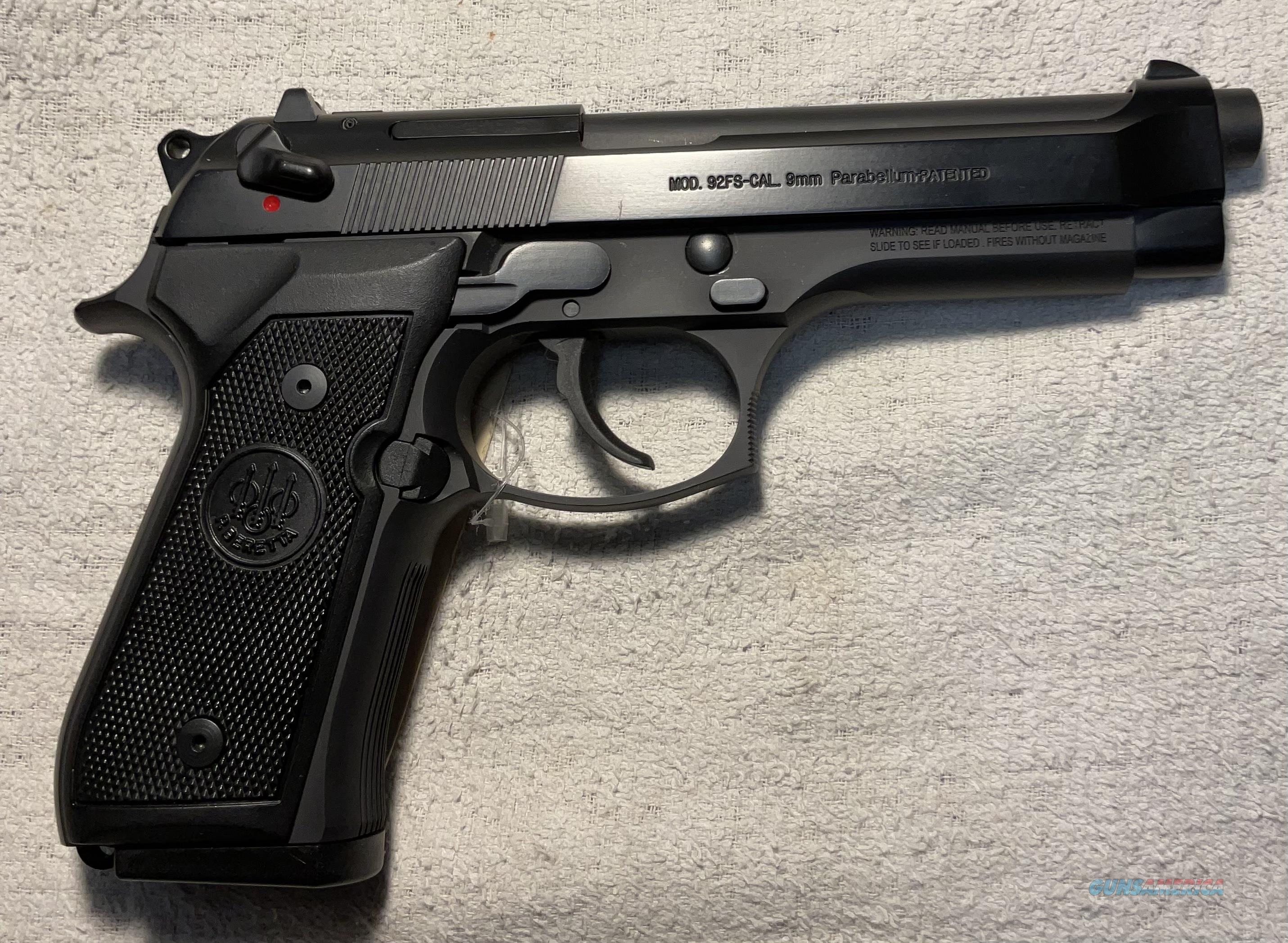 BERETTA 92FS 9MM for sale at Gunsamerica.com: 917112792