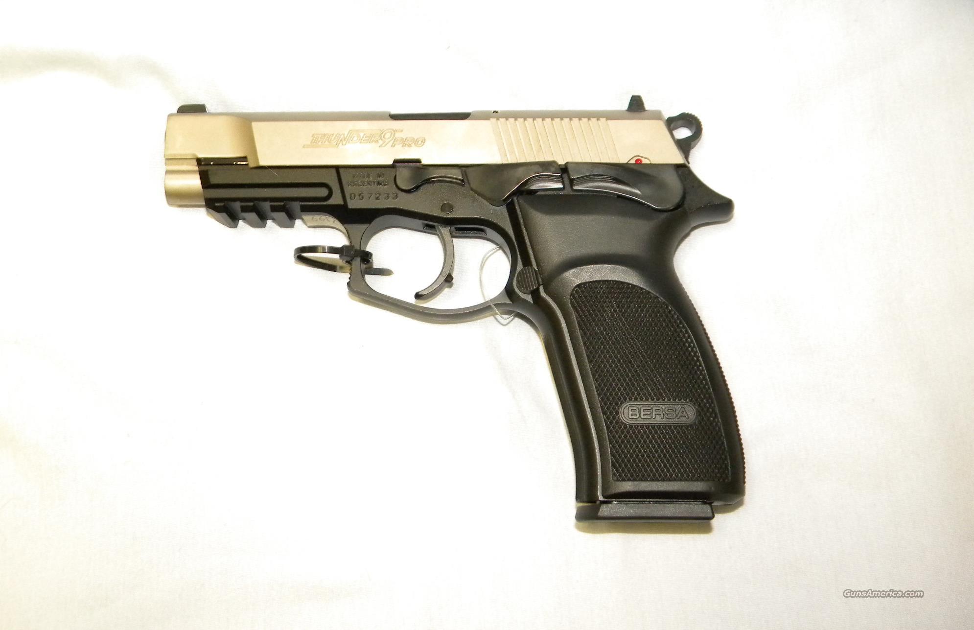 Bersa, Thunder 9 Pro, 9 mm for sale at Gunsamerica.com: 933925067