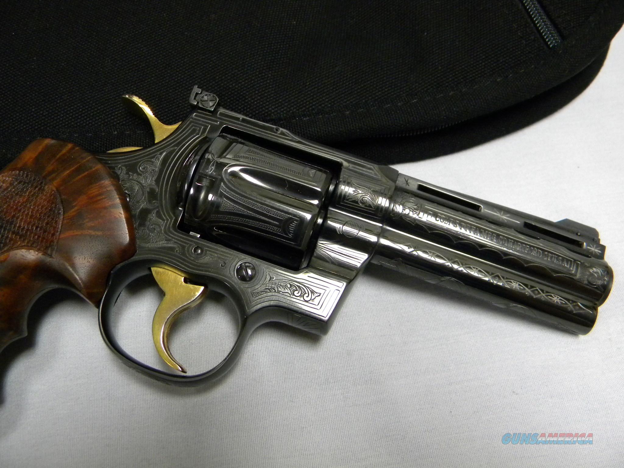 Colt Python 4'', .357 Magnum, Custo... for sale at Gunsamerica.com ...