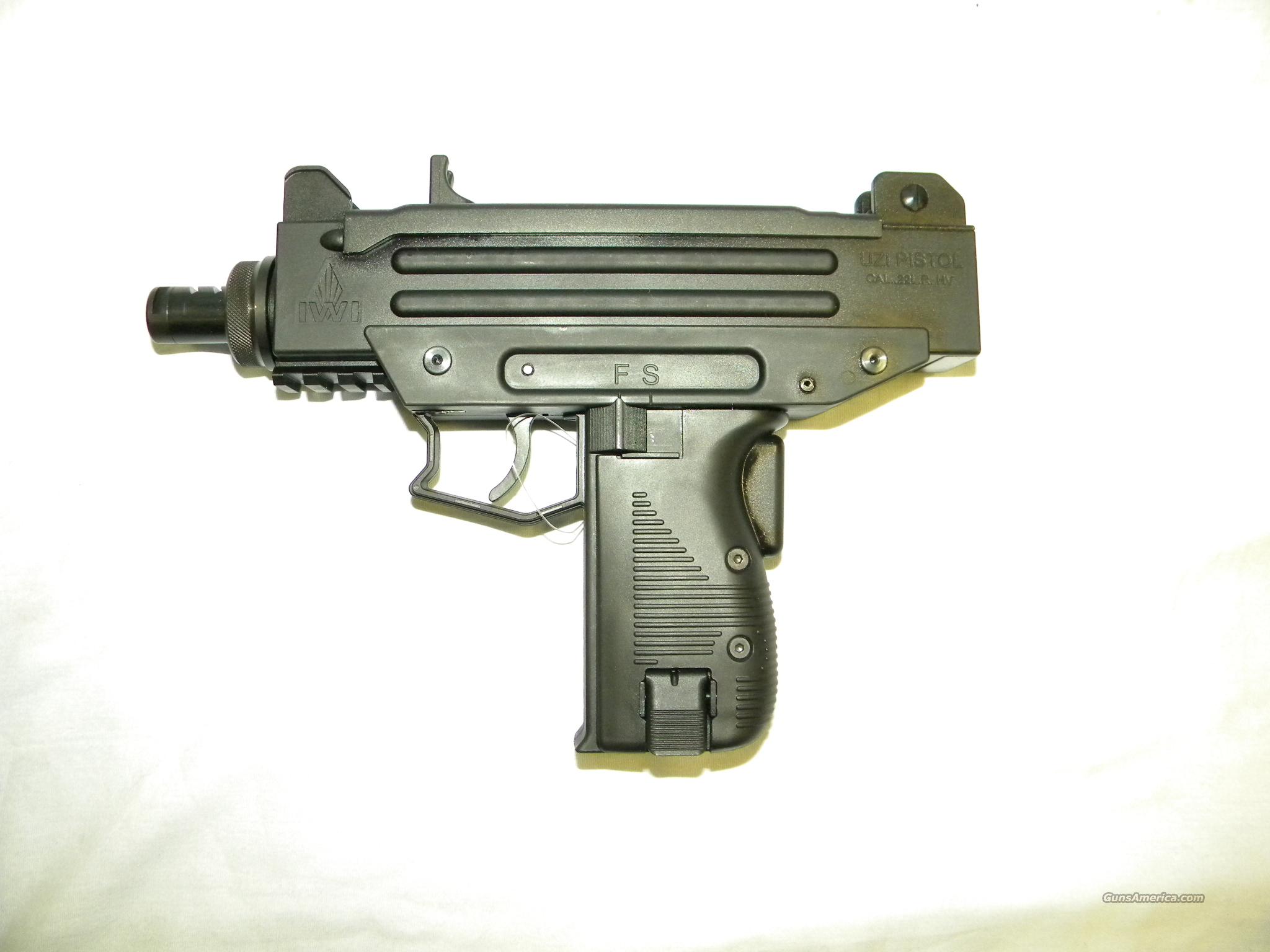 I.W.I. Uzi Pistol, .22 LR, Made In ... for sale at Gunsamerica.com ...