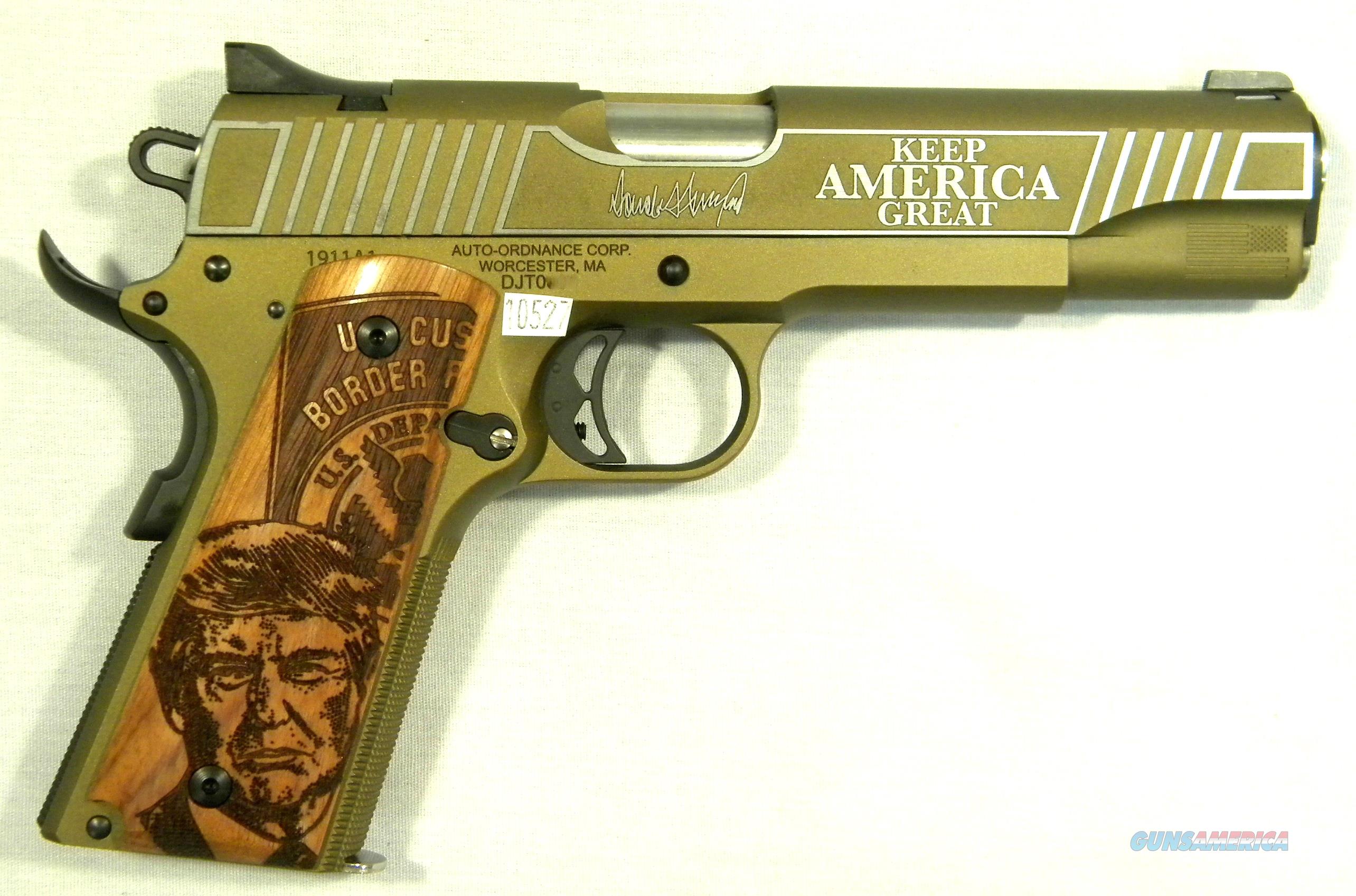 "Trump Commemorative" 1911 'Version... for sale at Gunsamerica.com ...