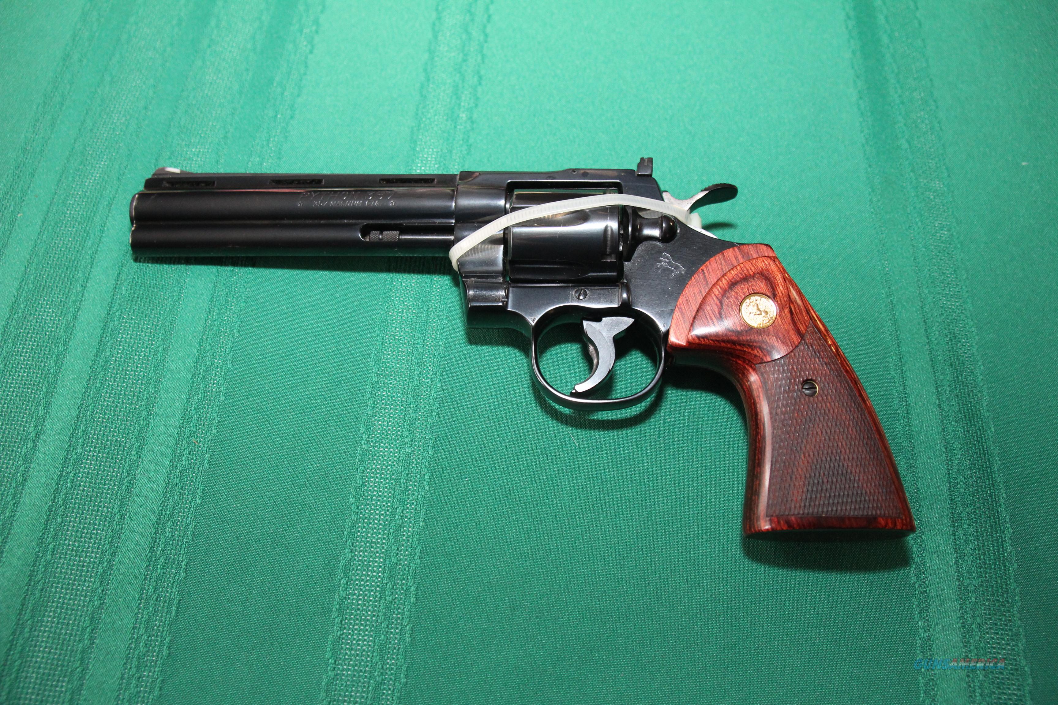 Colt Python 6" Royal Blue for sale at Gunsamerica.com: 917045437