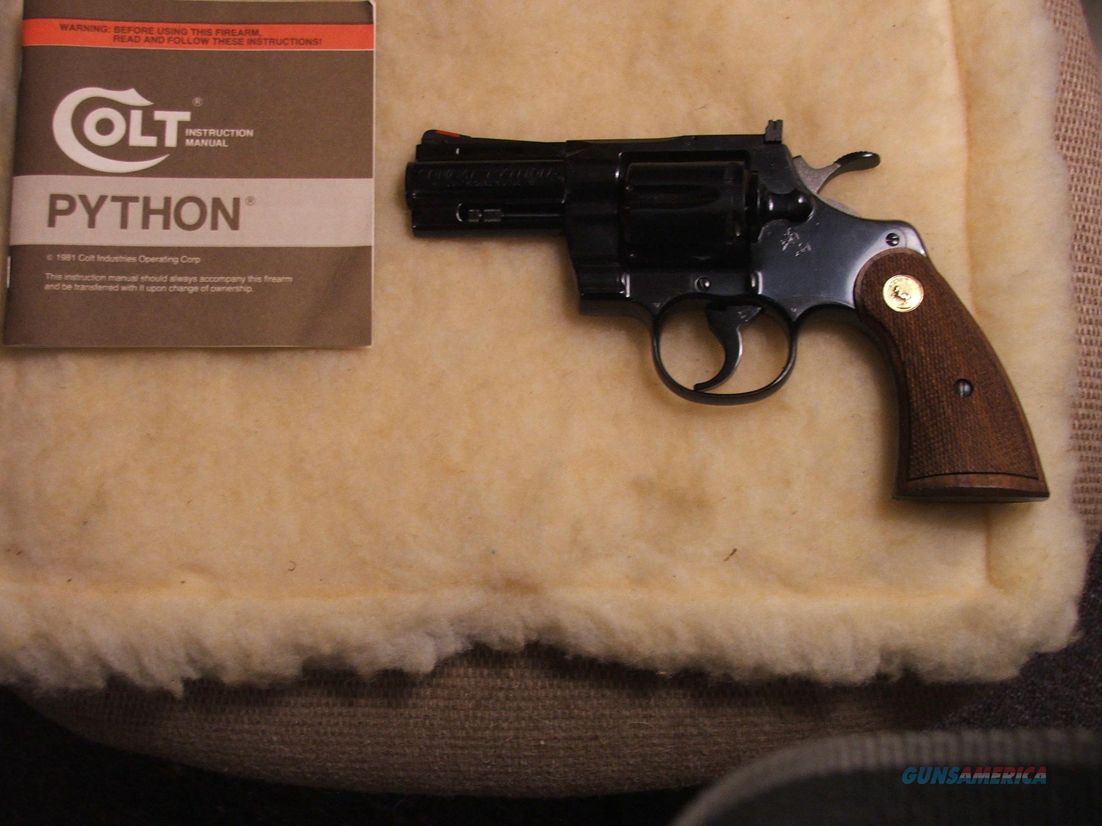 Wtswtt Rare Discontinued Tanaka Colt Combat Python 3