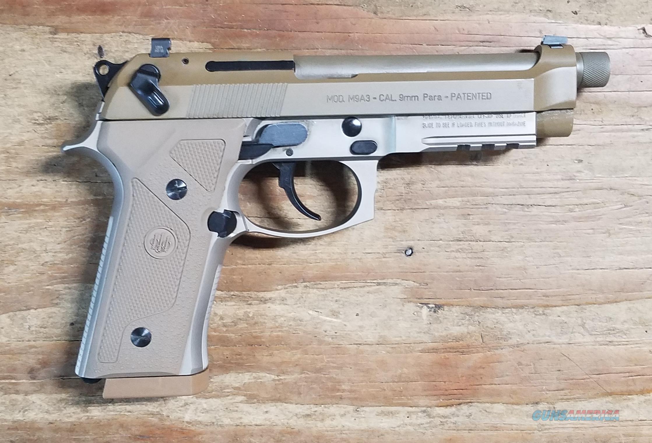 BERETTA M9A3 (9MM) TACTICAL (G MODE... for sale at Gunsamerica.com ...