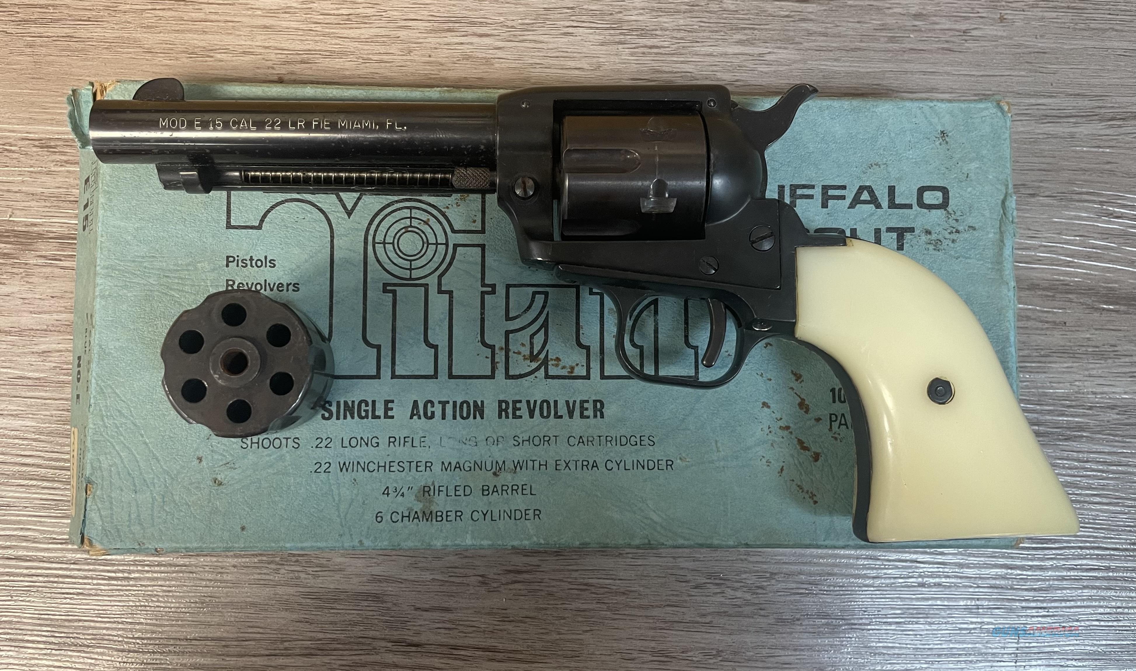 FIE Model: E15 .22LR Revolver for sale at Gunsamerica.com: 928332600