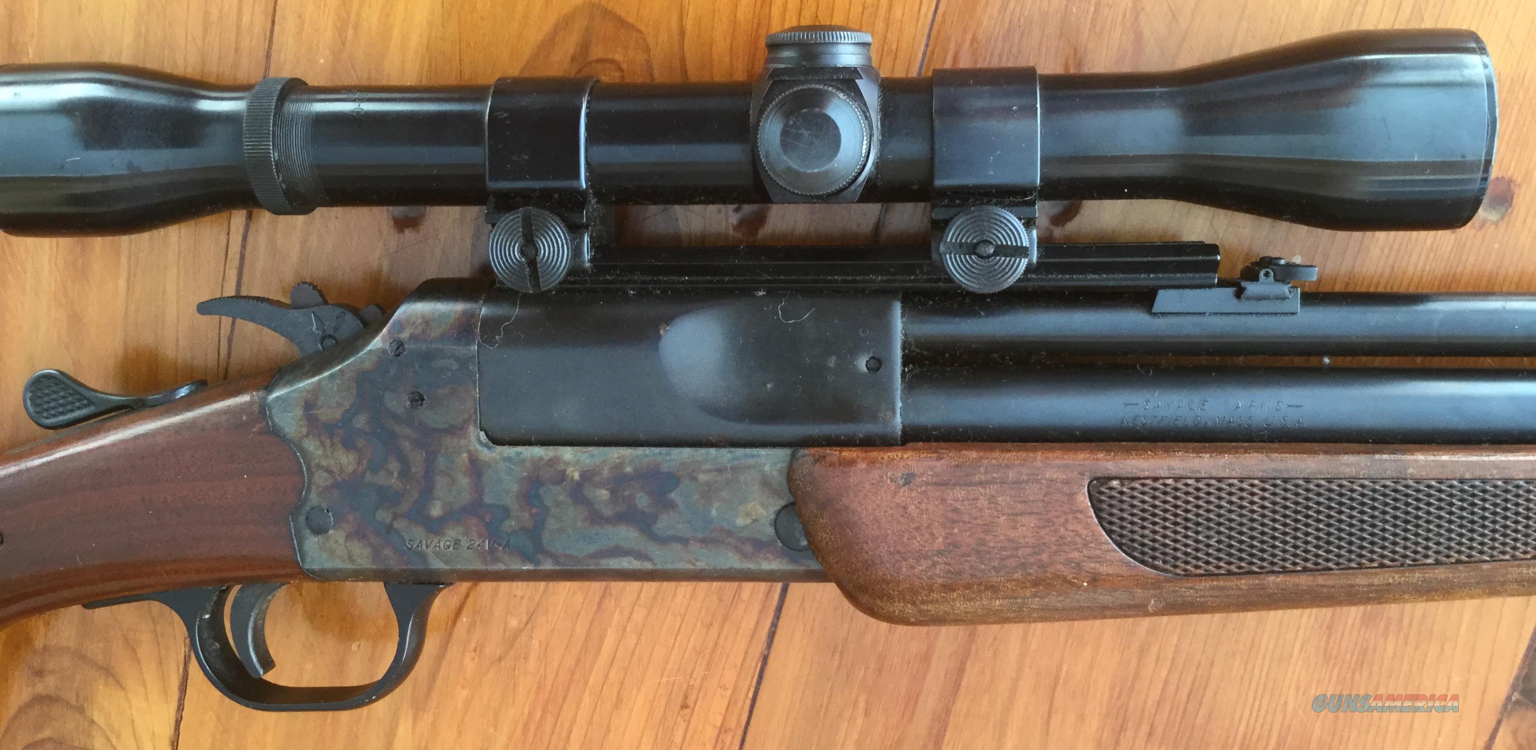 Savage 24V-A in .222 Rem / 20ga for sale at Gunsamerica.com: 980239105