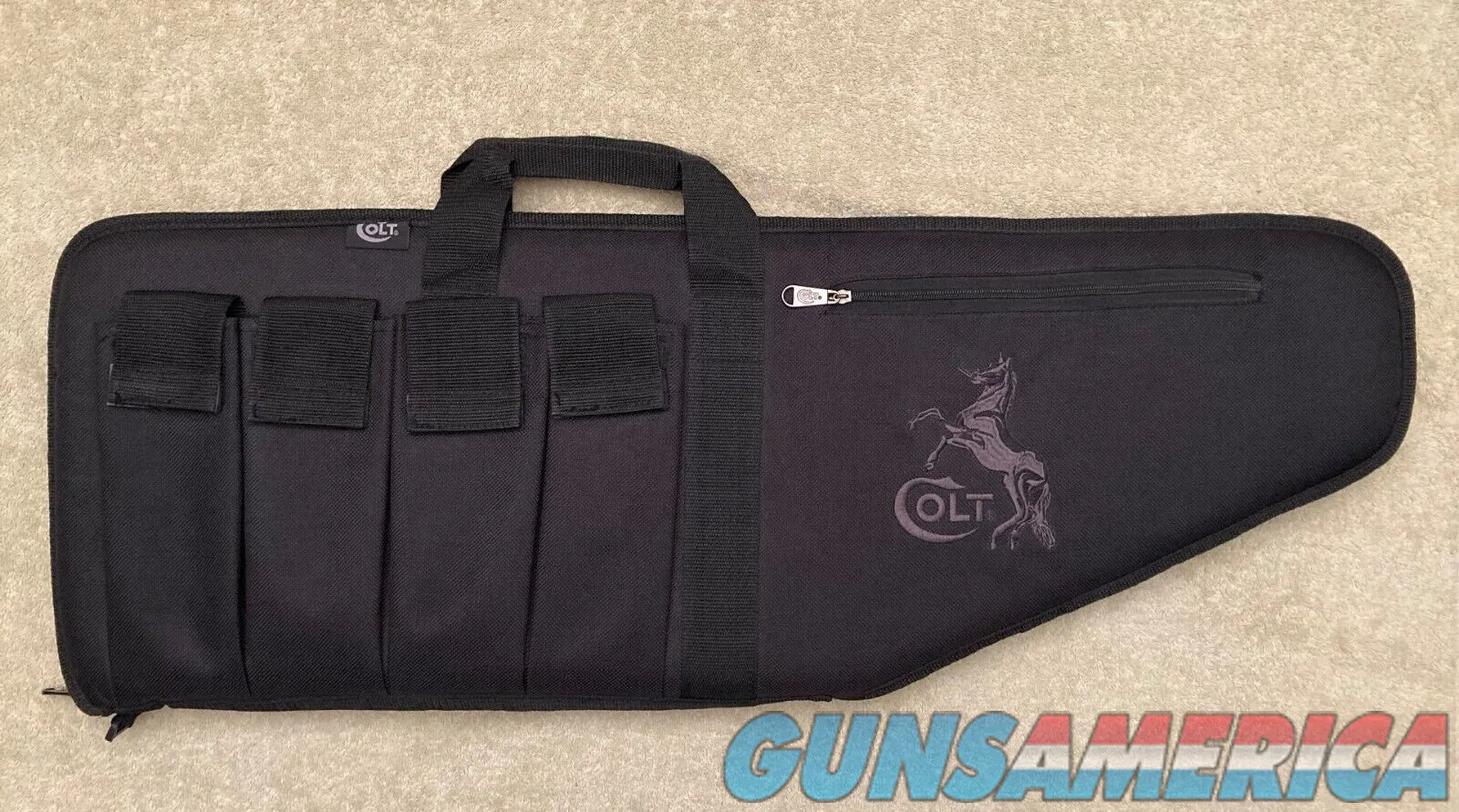 COLT BLACK PADDED TACTICAL CARBINE ... for sale at Gunsamerica.com ...