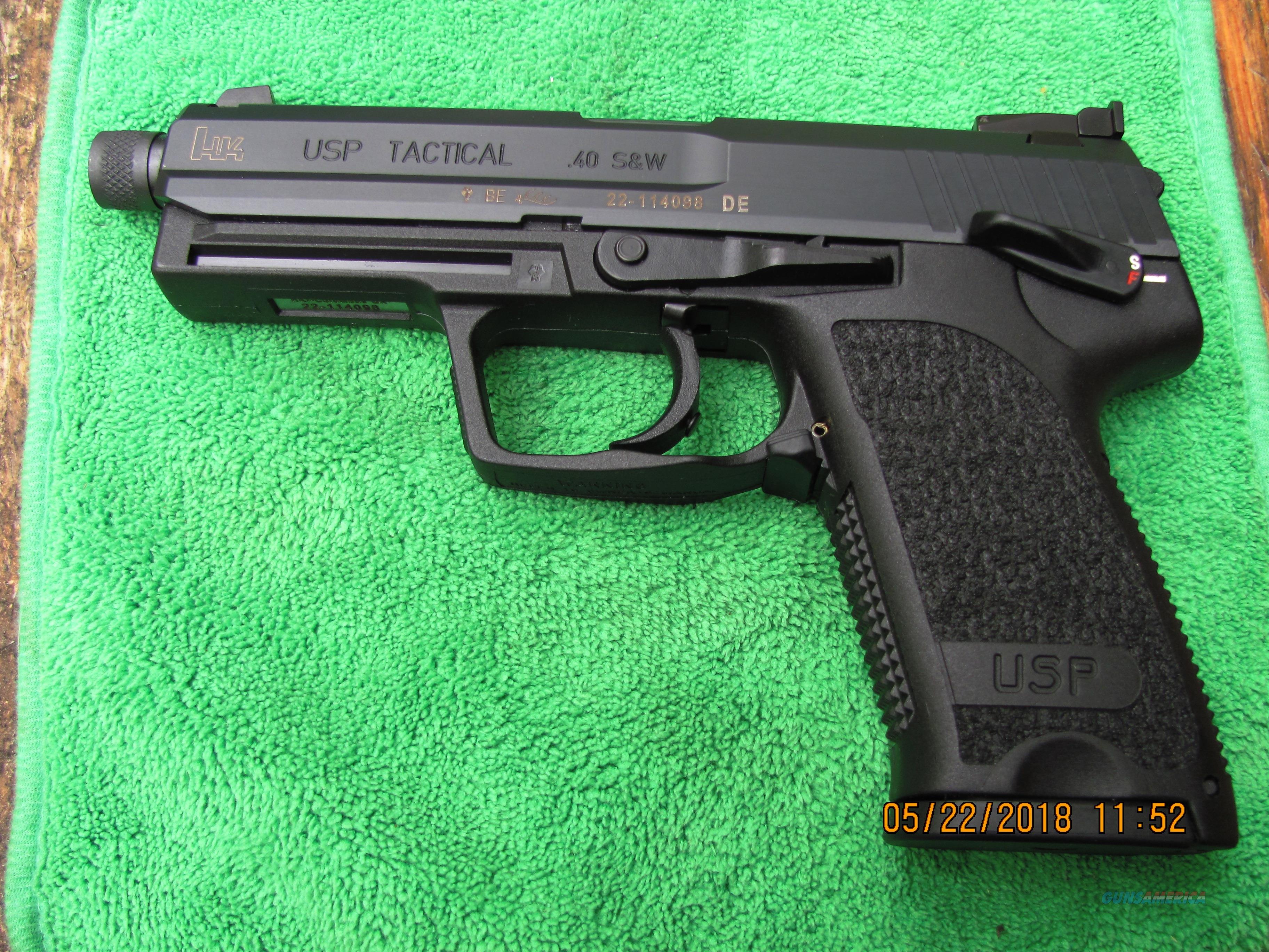 H&K USP 40 Tactical V1 for sale at Gunsamerica.com: 901986825