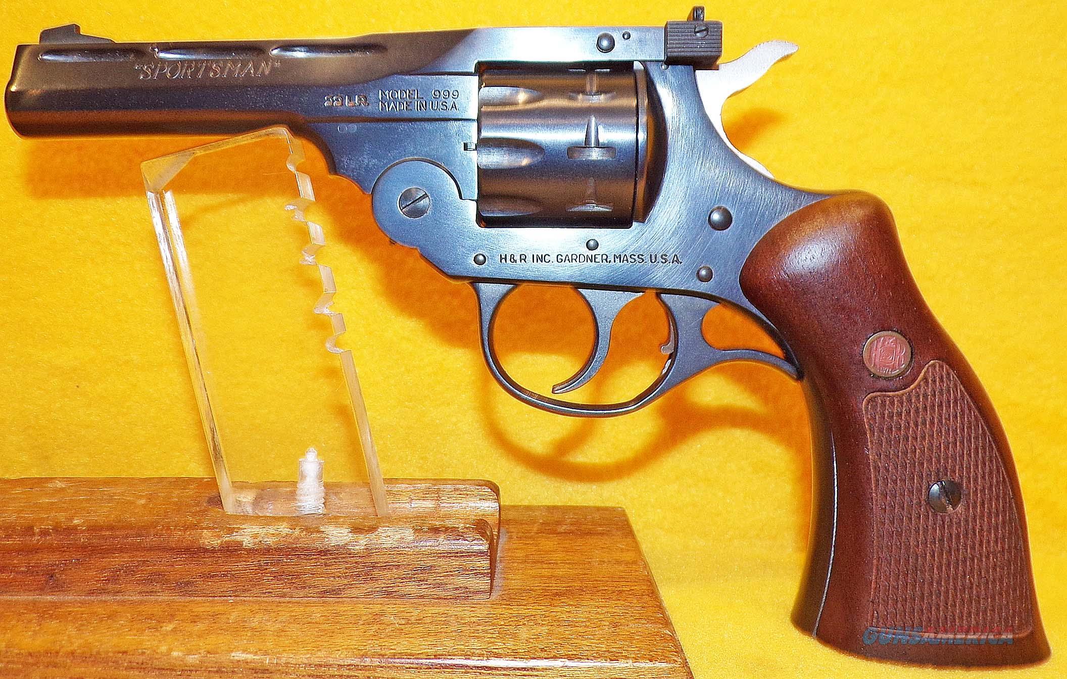 h & r model 999 sportsman 22 cal revolver value H&r sportsman model 999 ...