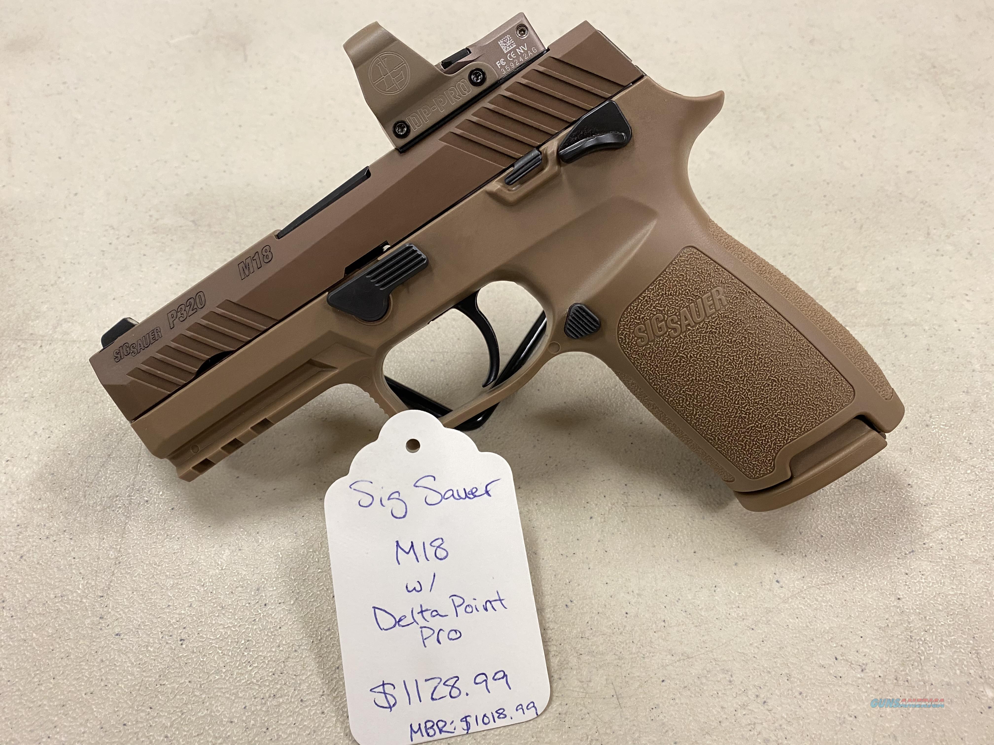 SIG P320 M18 PST 9MM 21R NS MS for sale at Gunsamerica.com: 932157232