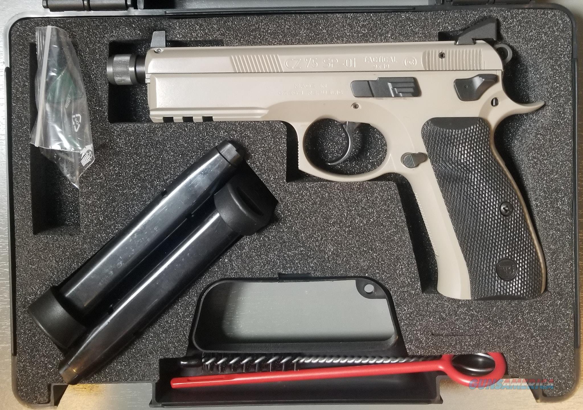 CZ 75 SP-01 Tactical Urban Grey Sup... for sale at Gunsamerica.com ...