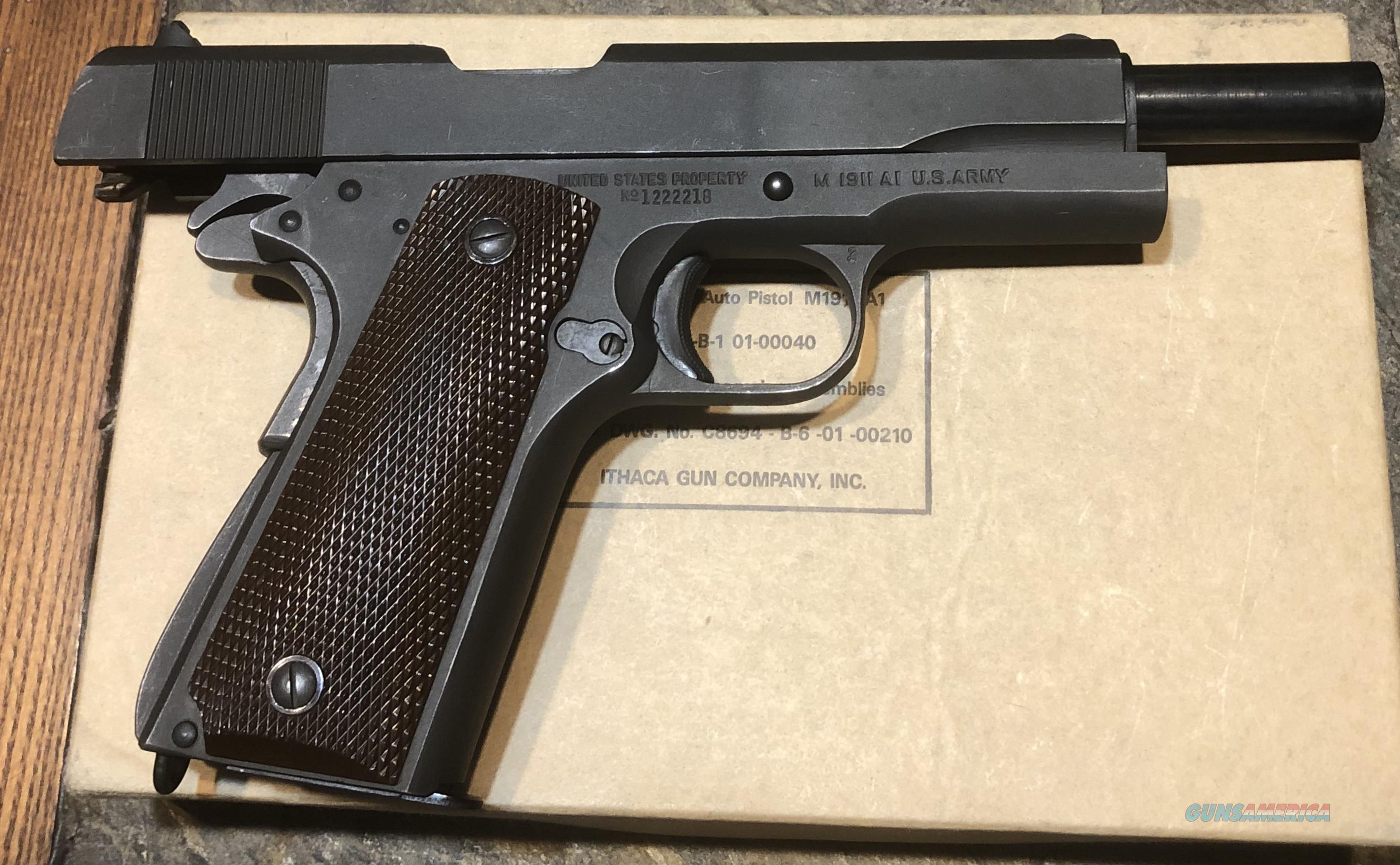 World War II U.S. Colt M1911A1 Semi... for sale at Gunsamerica.com ...