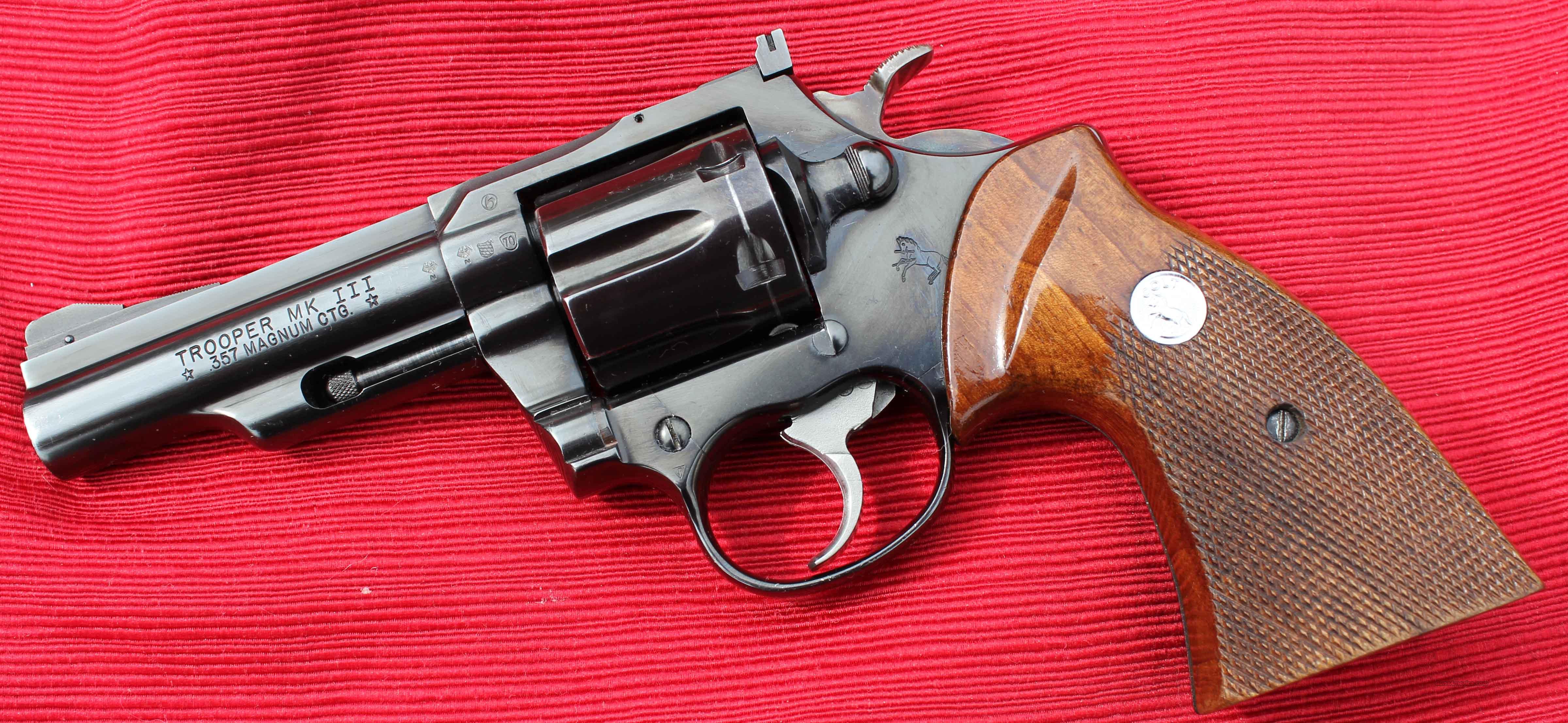 WTS Colt Trooper Mk III for sale at Gunsamerica.com: 907133513