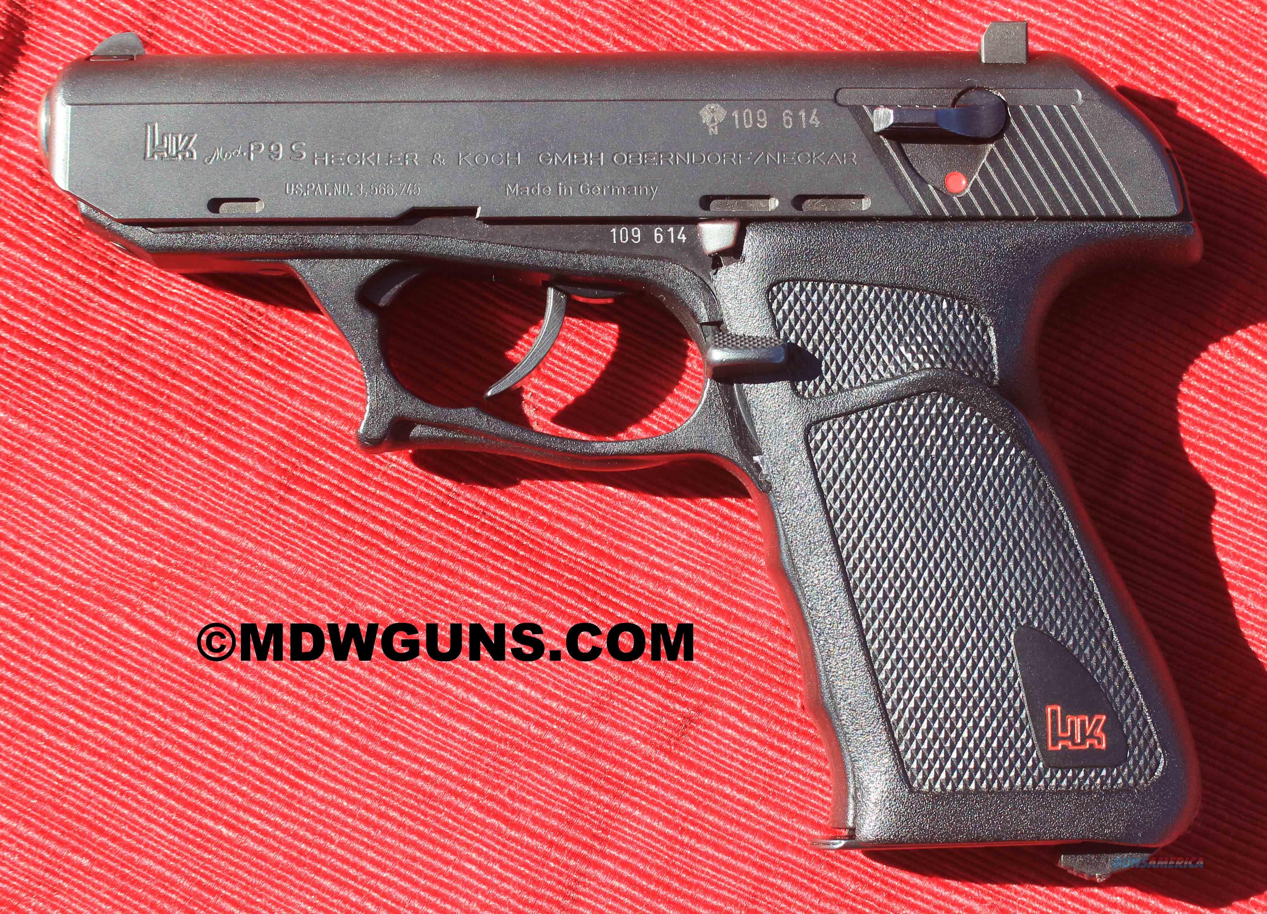 WTS HK P9S 9mm for sale at Gunsamerica.com: 994534603