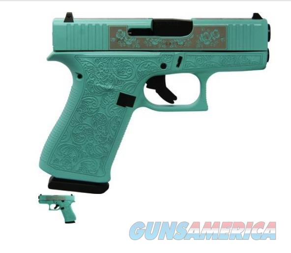 Glock 43X Custom Engraved Tiffany "... for sale at Gunsamerica.com ...