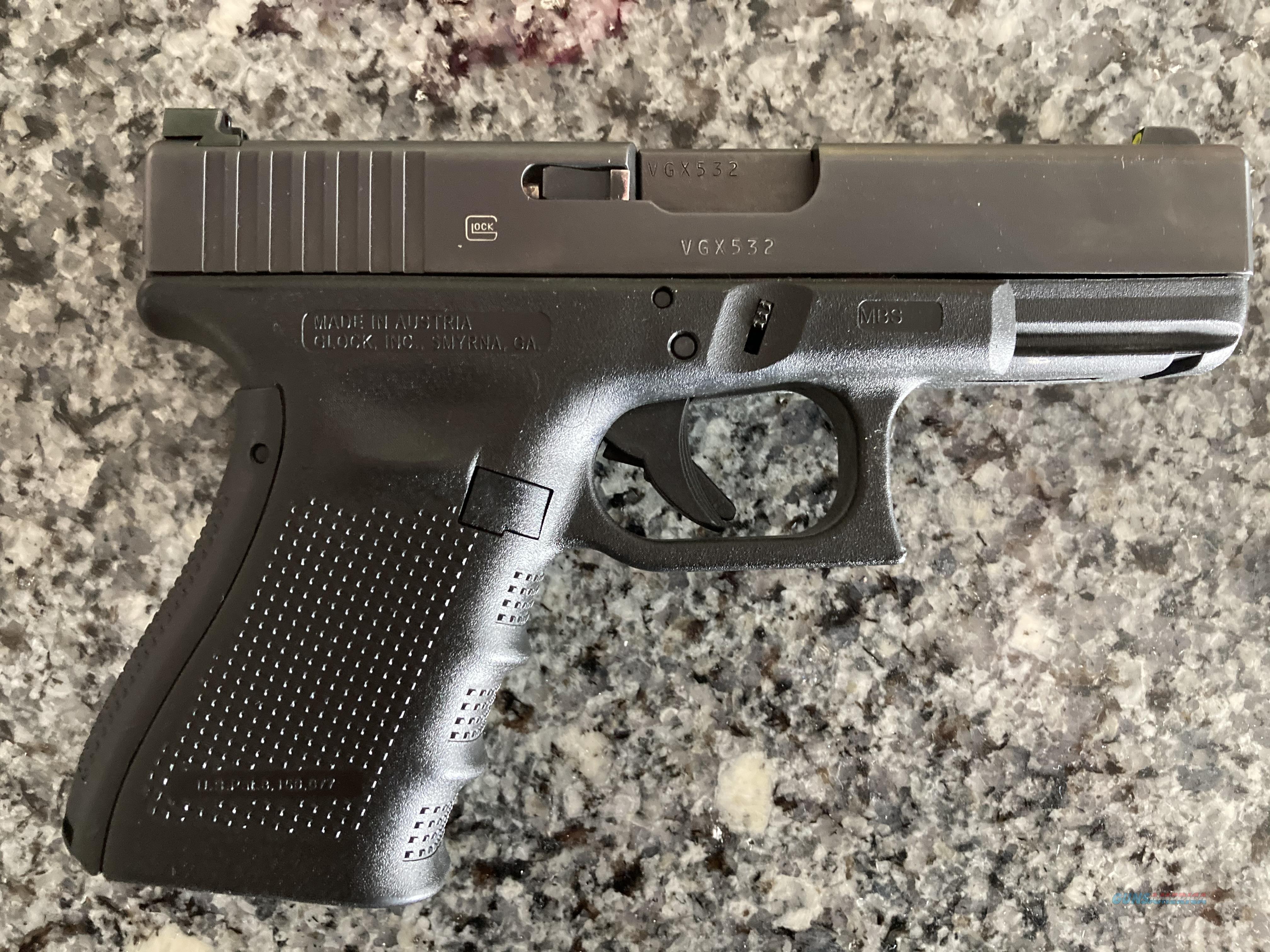 Glock 23 Gen 4 with 5 mags and nigh... for sale at Gunsamerica.com ...