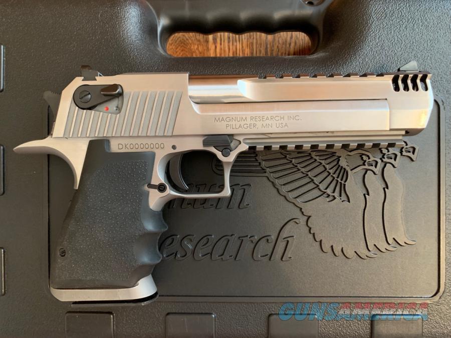 New Desert Eagle .50AE stainless for sale at Gunsamerica.com: 919424814