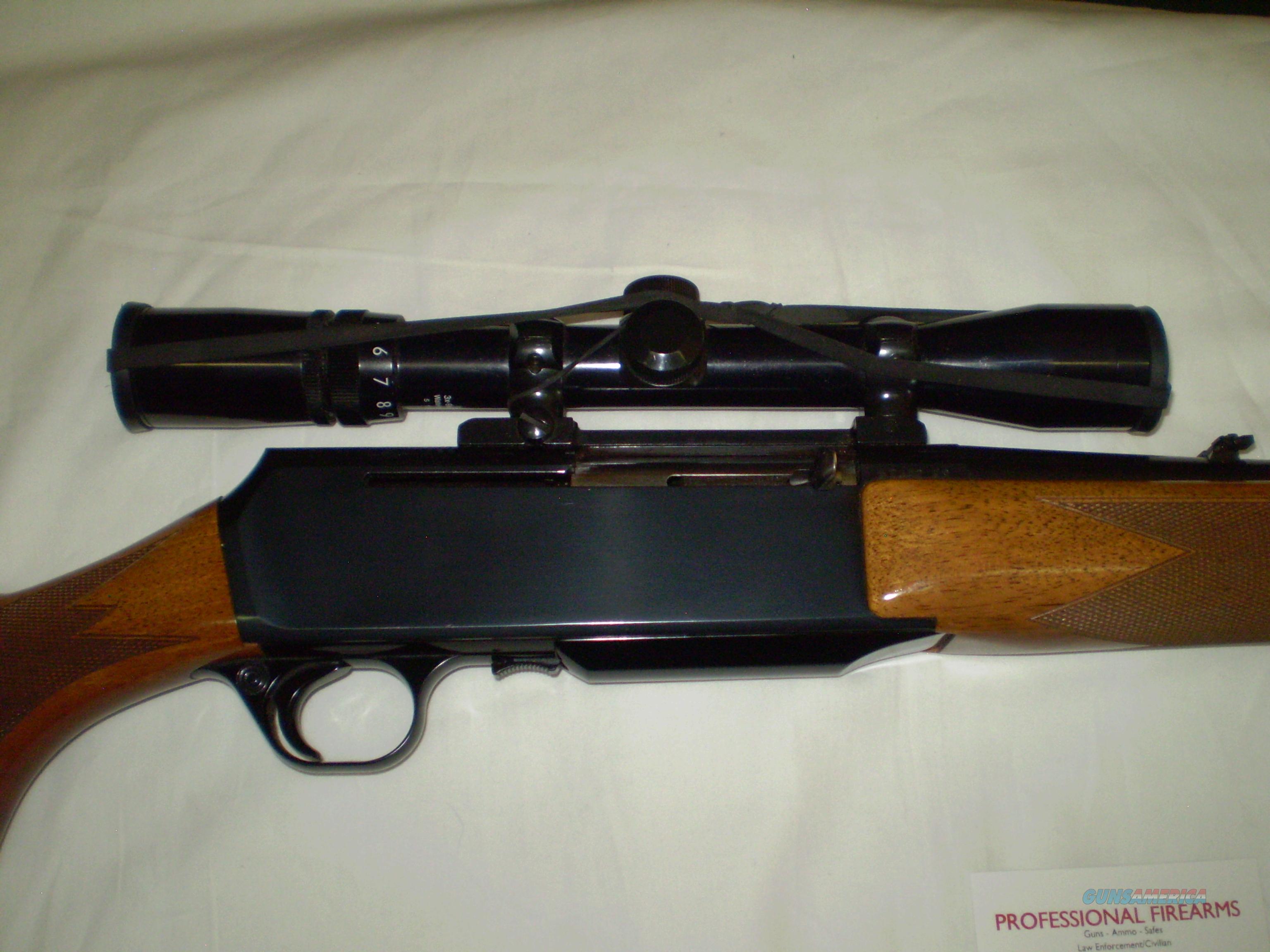 Browning Bar Semiauto Hunting Rifle Bel. Browning BAR Semi Auto