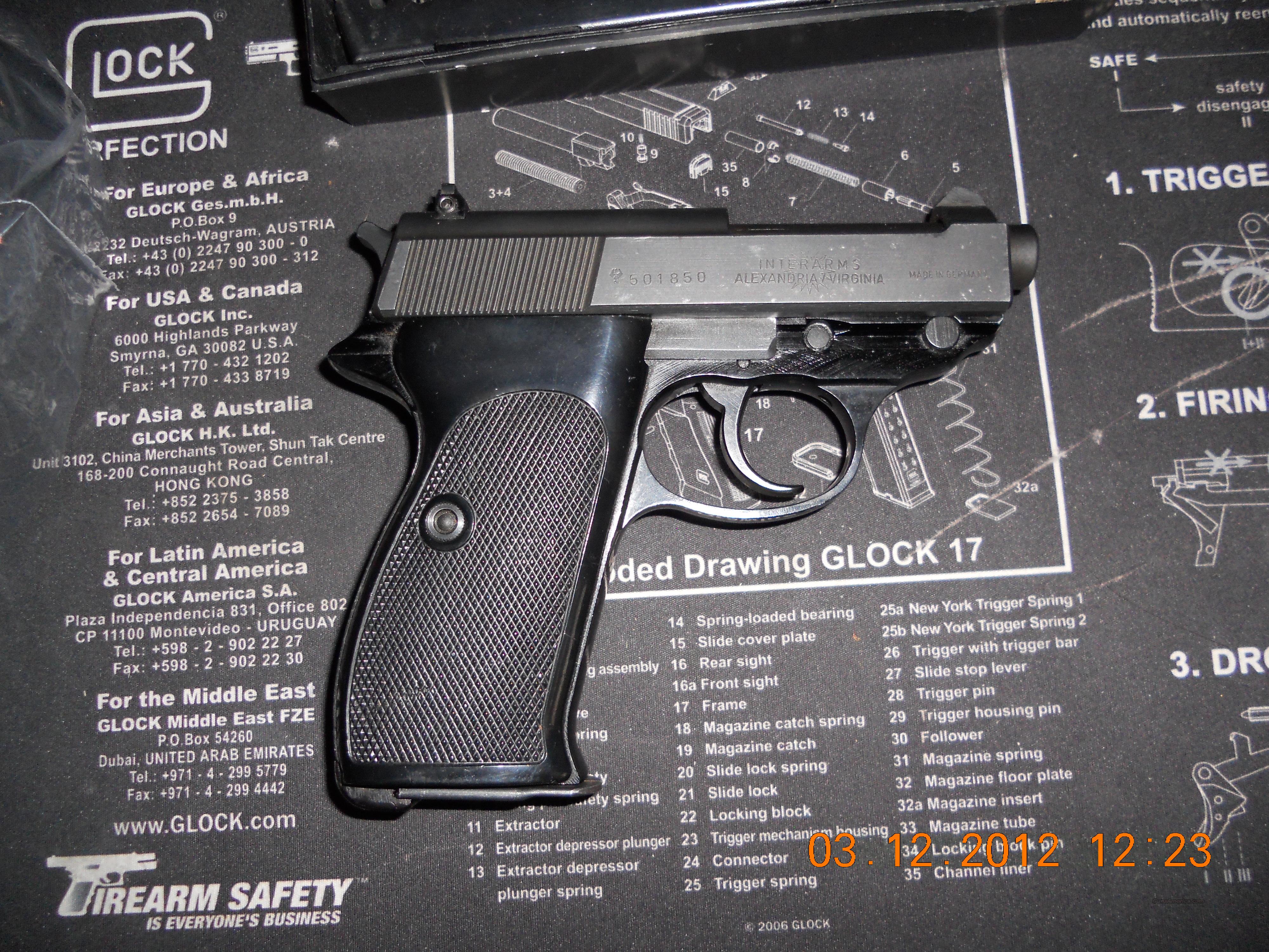 WALTHER P38K (RARE) for sale
