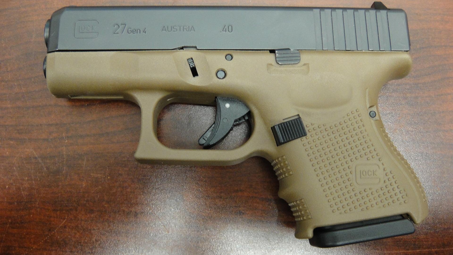 Glock 27 Gen 4 FDE for sale at Gunsamerica.com: 944031446