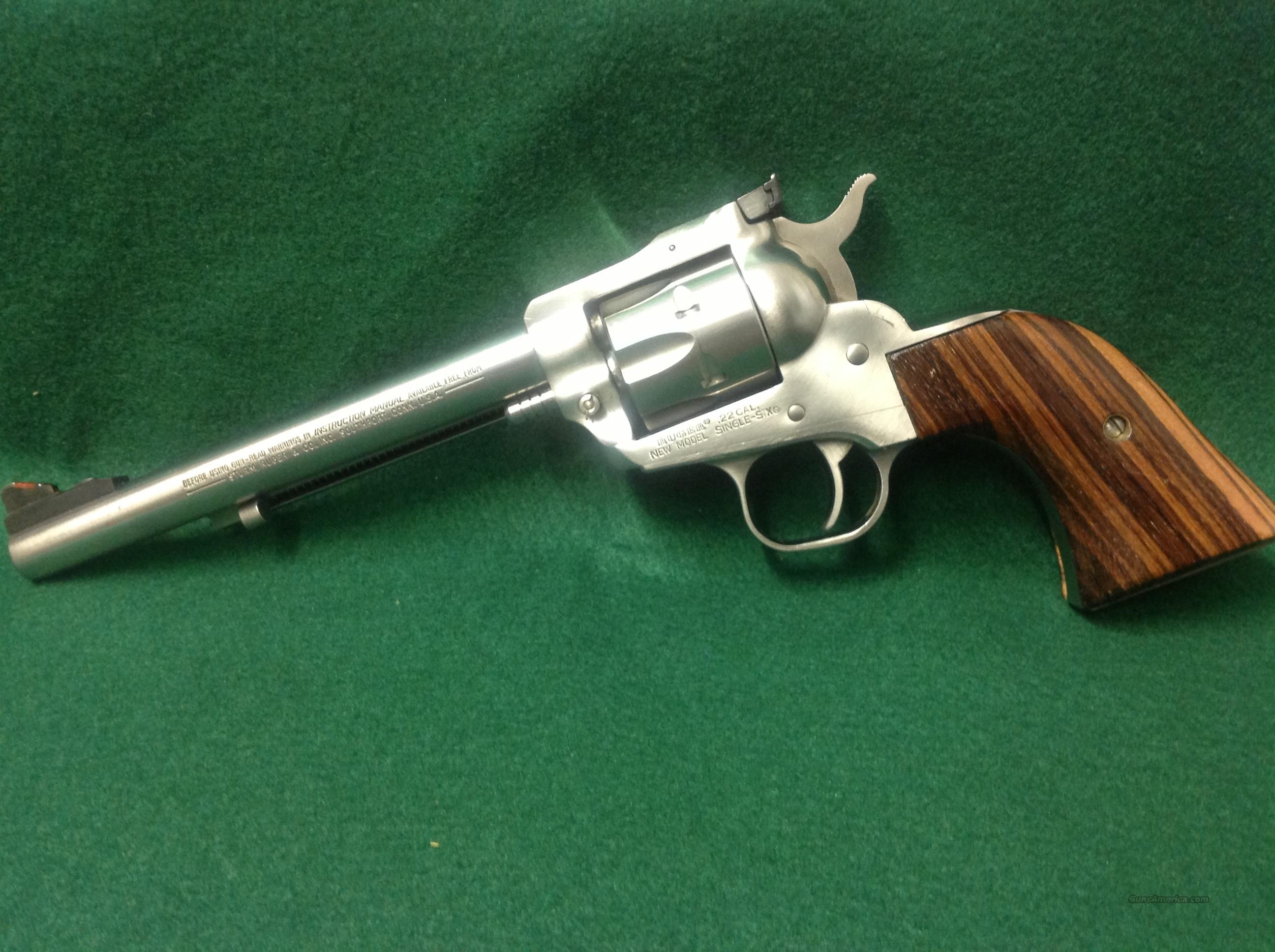 Ruger Single Six Stainless for sale at Gunsamerica.com: 919215264