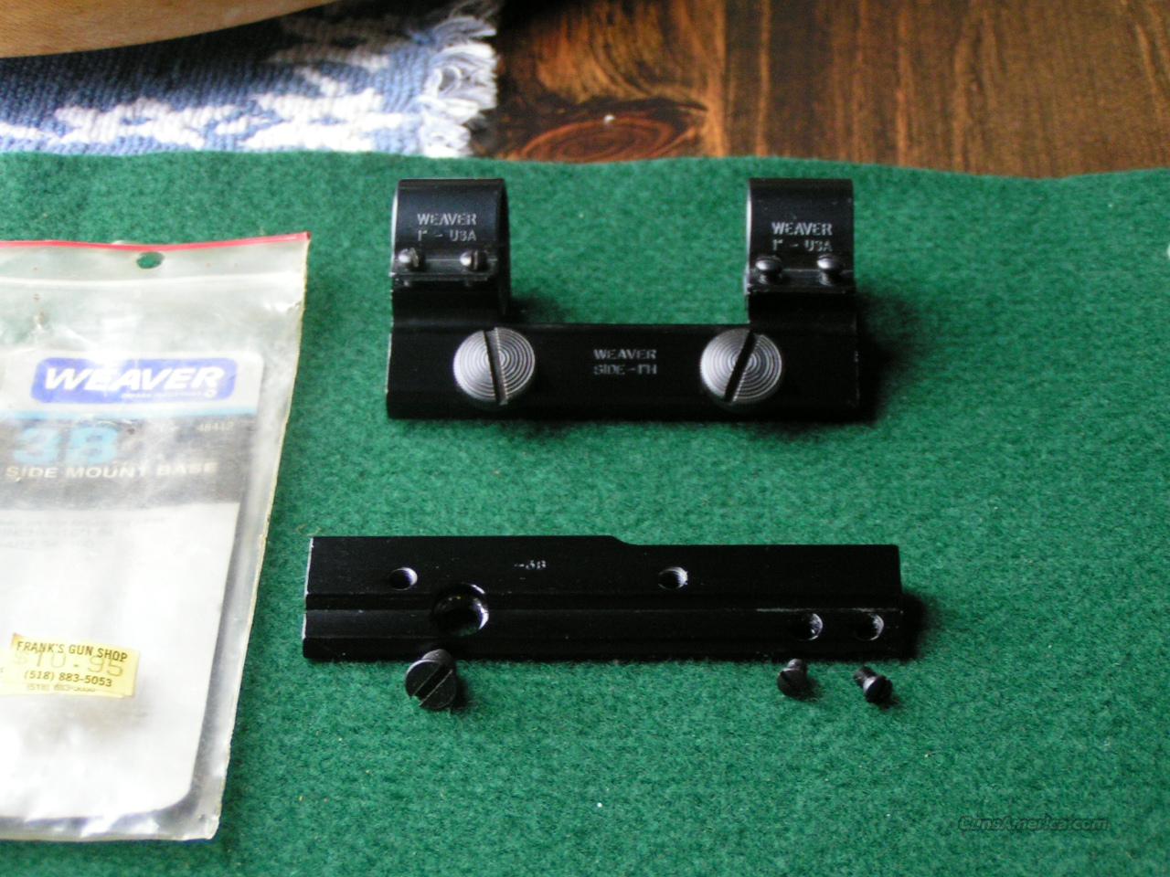 Weaver Side Mount & RINGS Wincheste... for sale at Gunsamerica.com ...