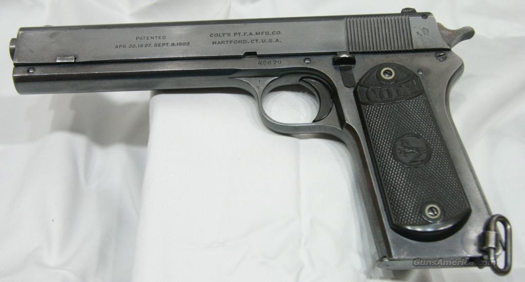 REDUCED $200, Colt M1902 (Military)... for sale at Gunsamerica.com ...