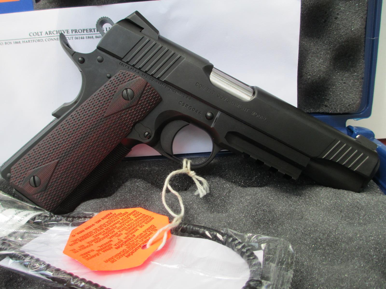 COLT CUSTOM SHOP RAIL GUN LTD ED ONE OF 100 for sale