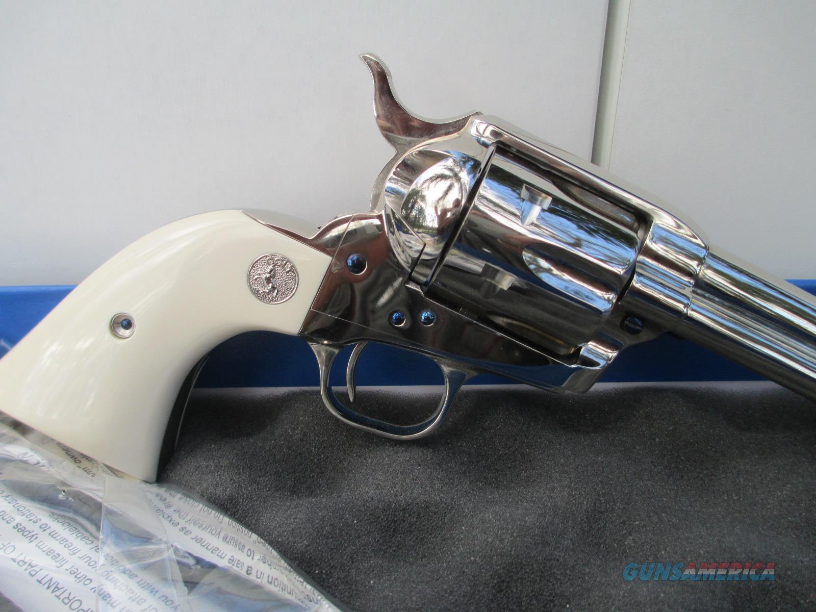 COLT CUSTOM SHOP NICKEL SAA'S IN 45... for sale at Gunsamerica.com ...