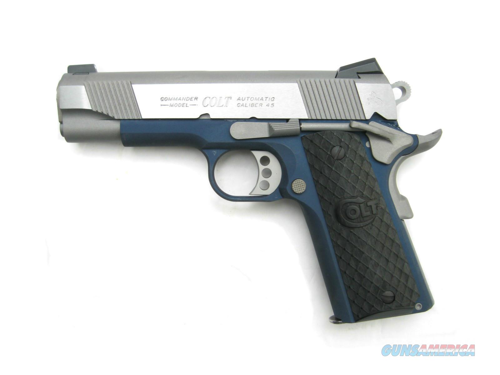 Colt LW Commander .45 acp Blue Fram... for sale at Gunsamerica.com ...