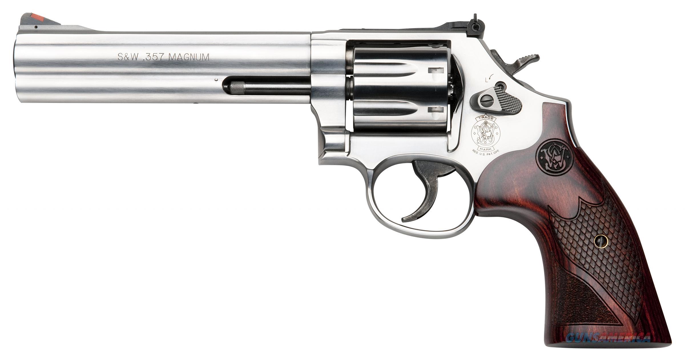 Smith & Wesson 686 Plus Deluxe 6" .... for sale at Gunsamerica.com ...