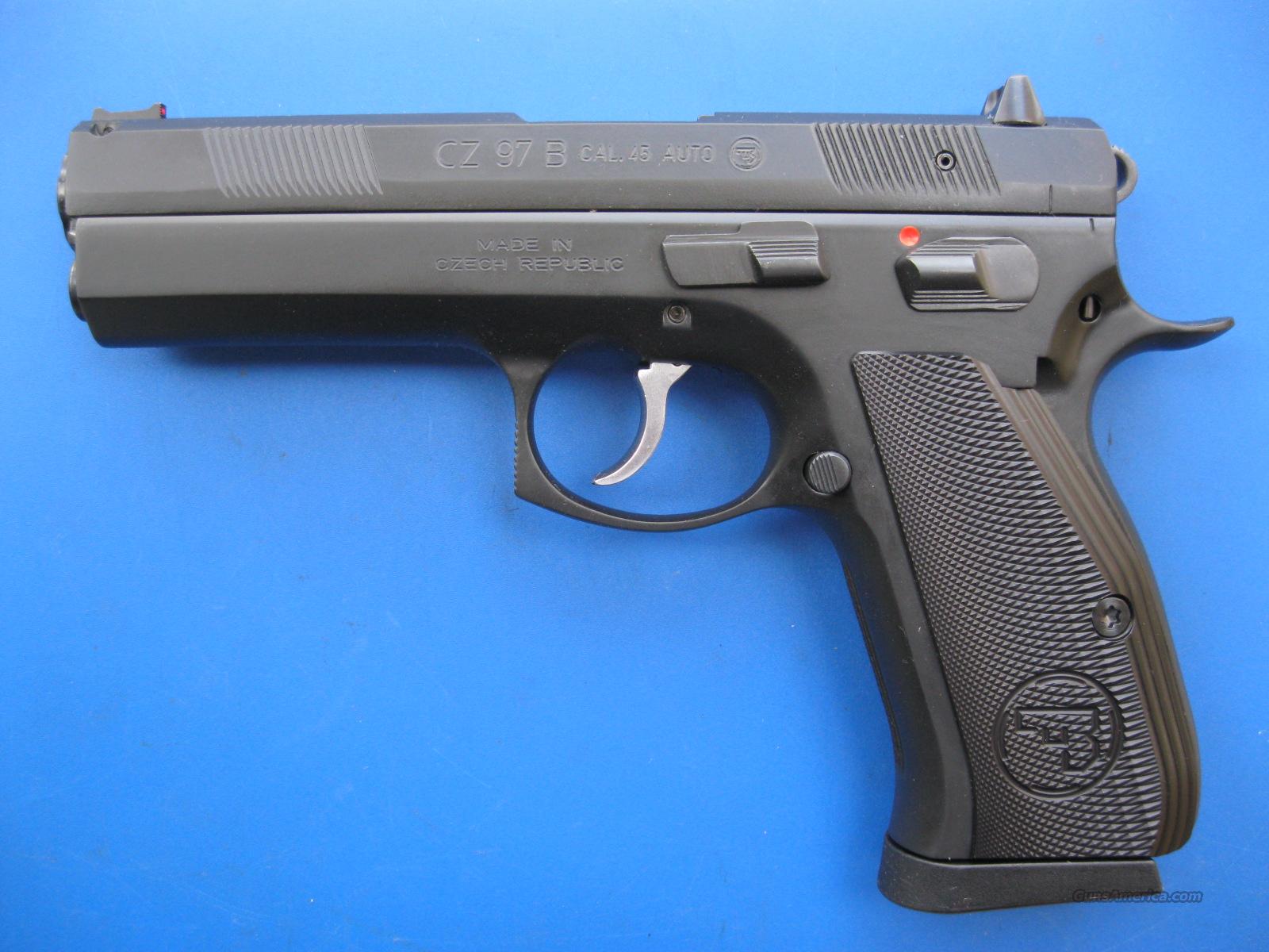 CZ 97 B .45 acp Fiber Optic Aluminum Grips 0141... for sale