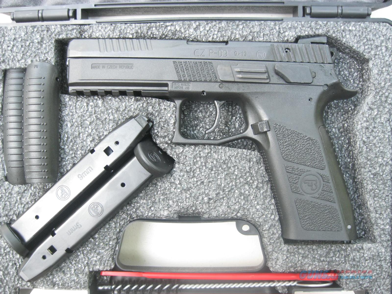 CZ P09 9mm Full Size P-09 w/ 2 - 19... for sale at Gunsamerica.com ...