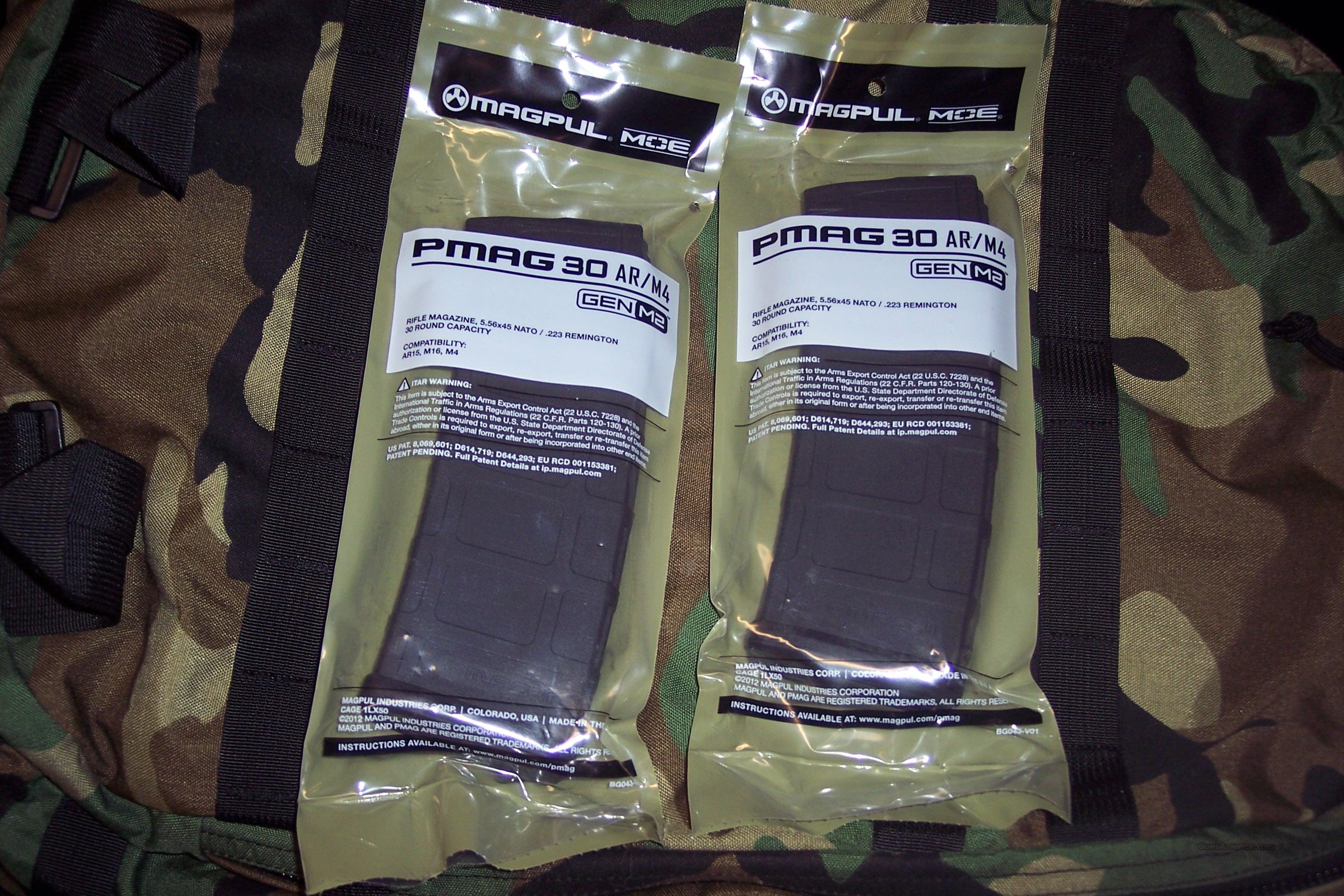 2 Gen M2 Black Non-Window Pmags Pma... for sale at Gunsamerica.com ...