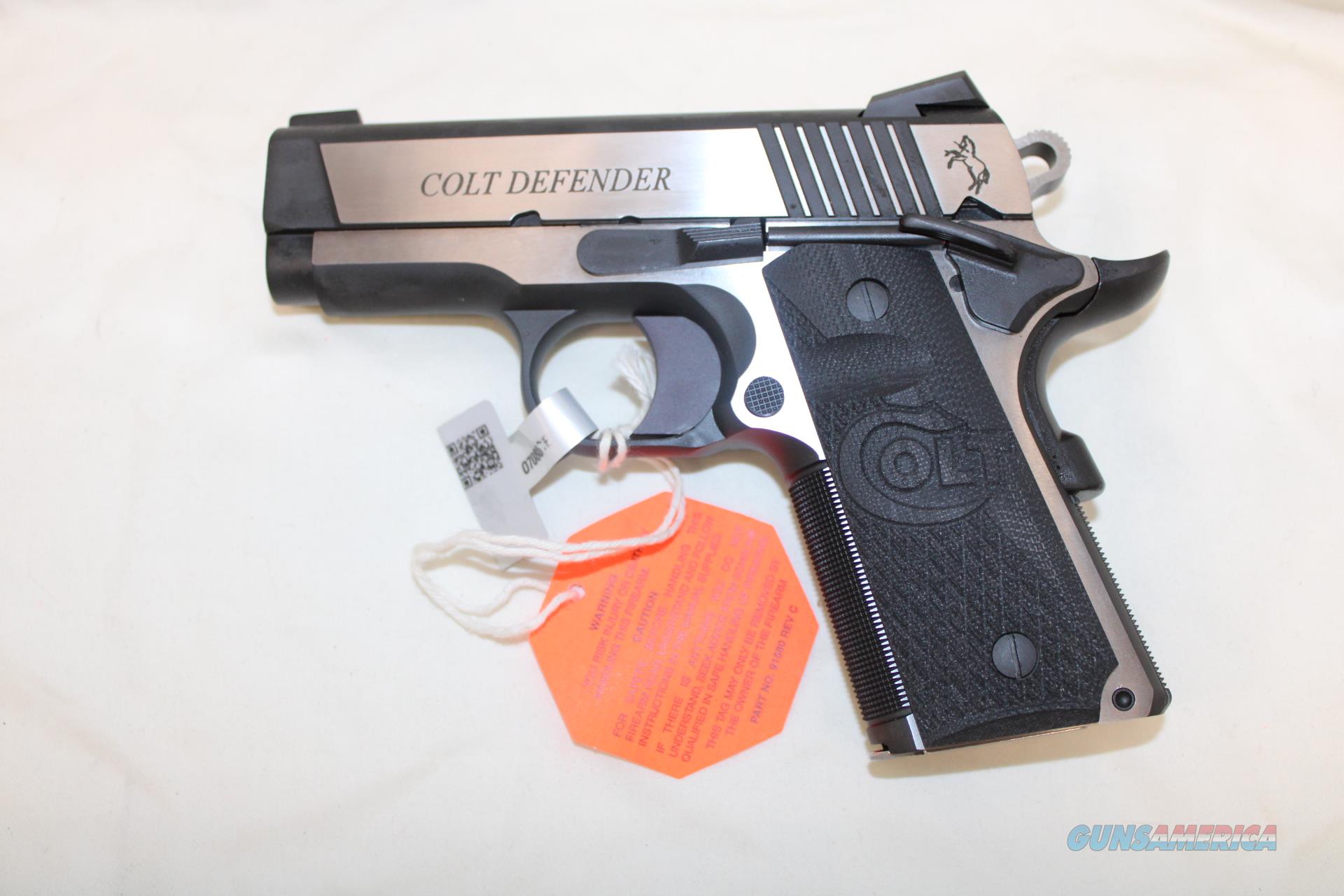 Colt Combat Elite Defender for sale at Gunsamerica.com: 913718834