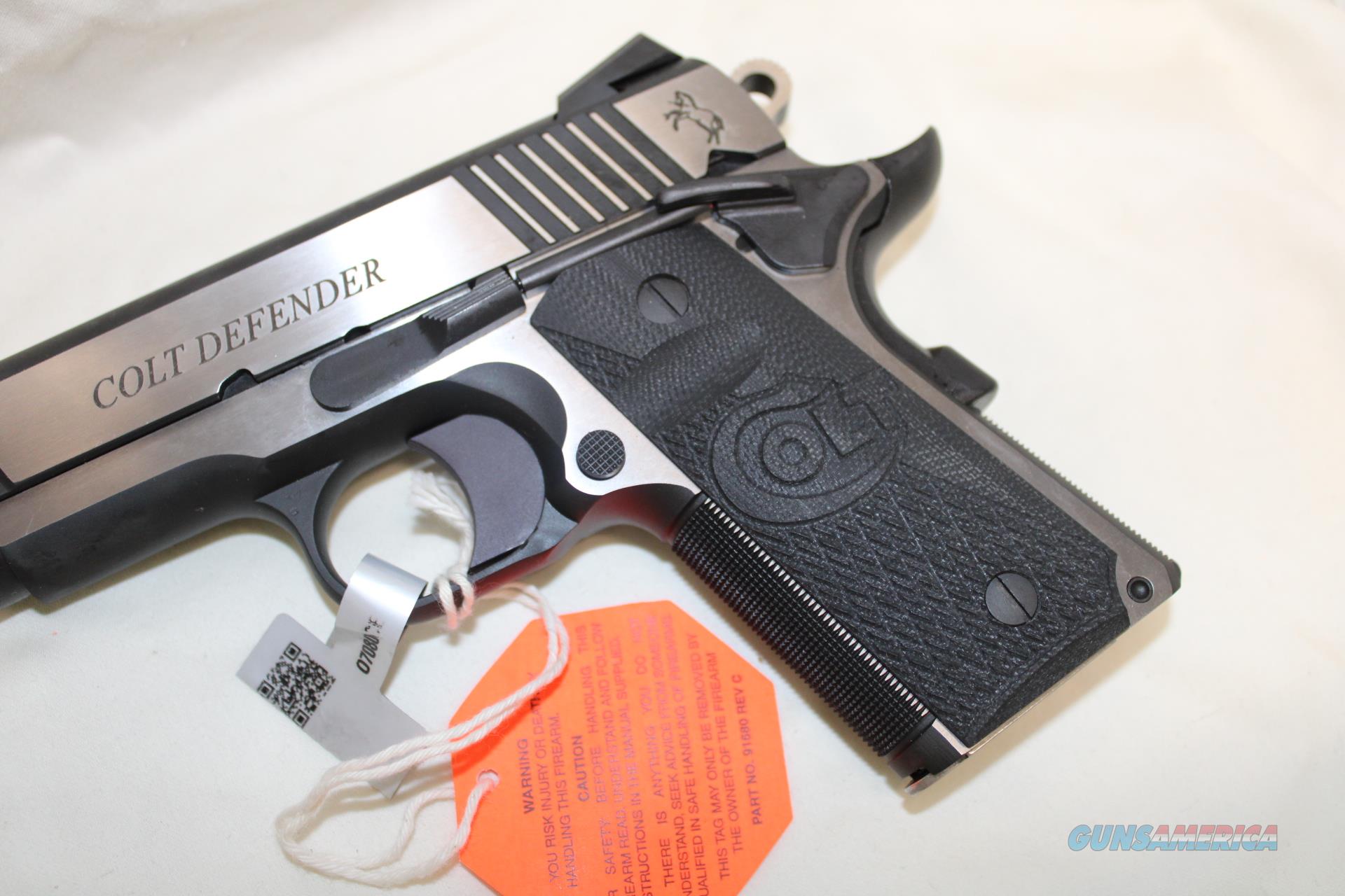 Colt Combat Elite Defender for sale at Gunsamerica.com: 913718834