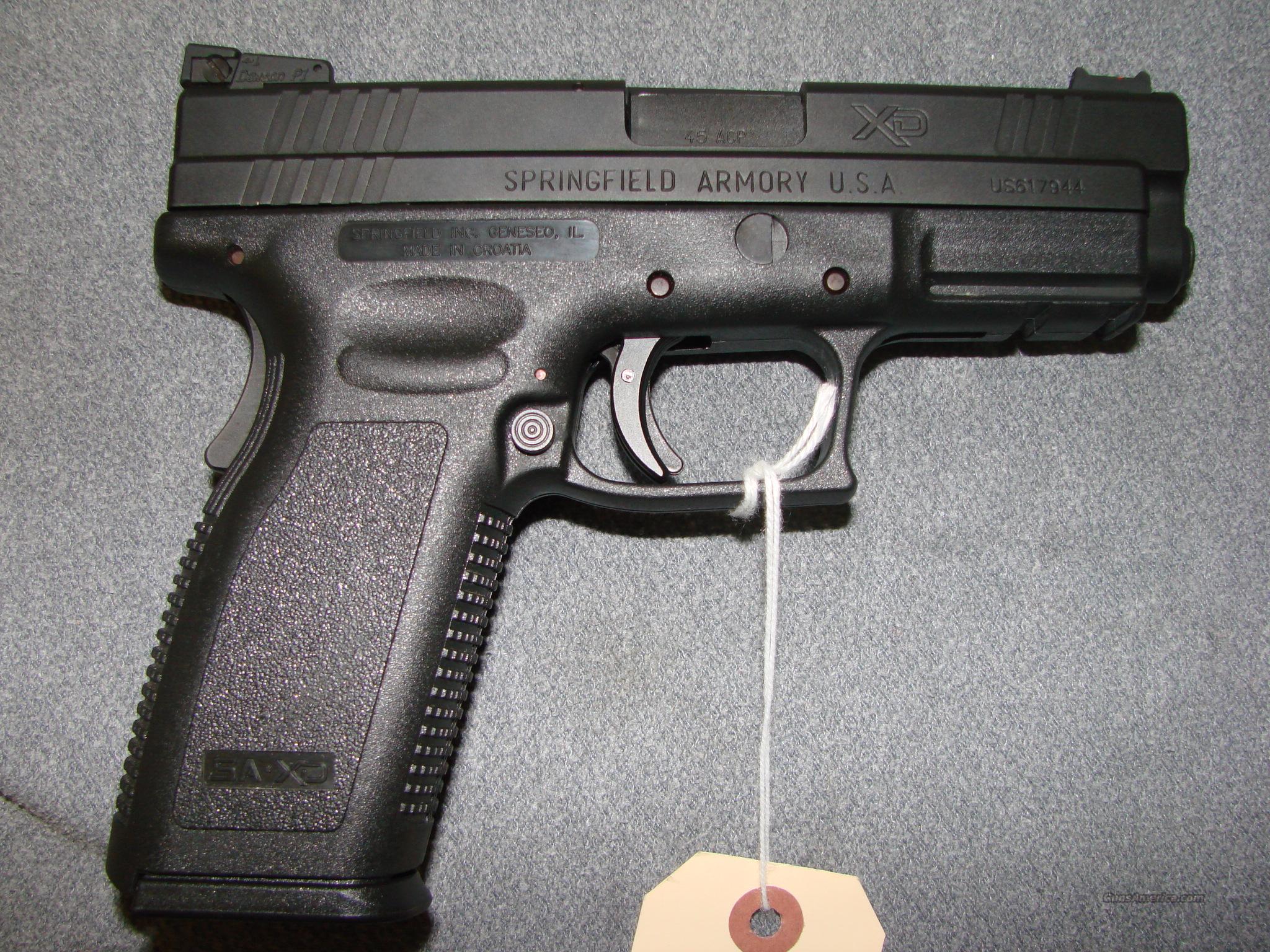 Springfield XD45 Custom for sale at Gunsamerica.com: 919552234