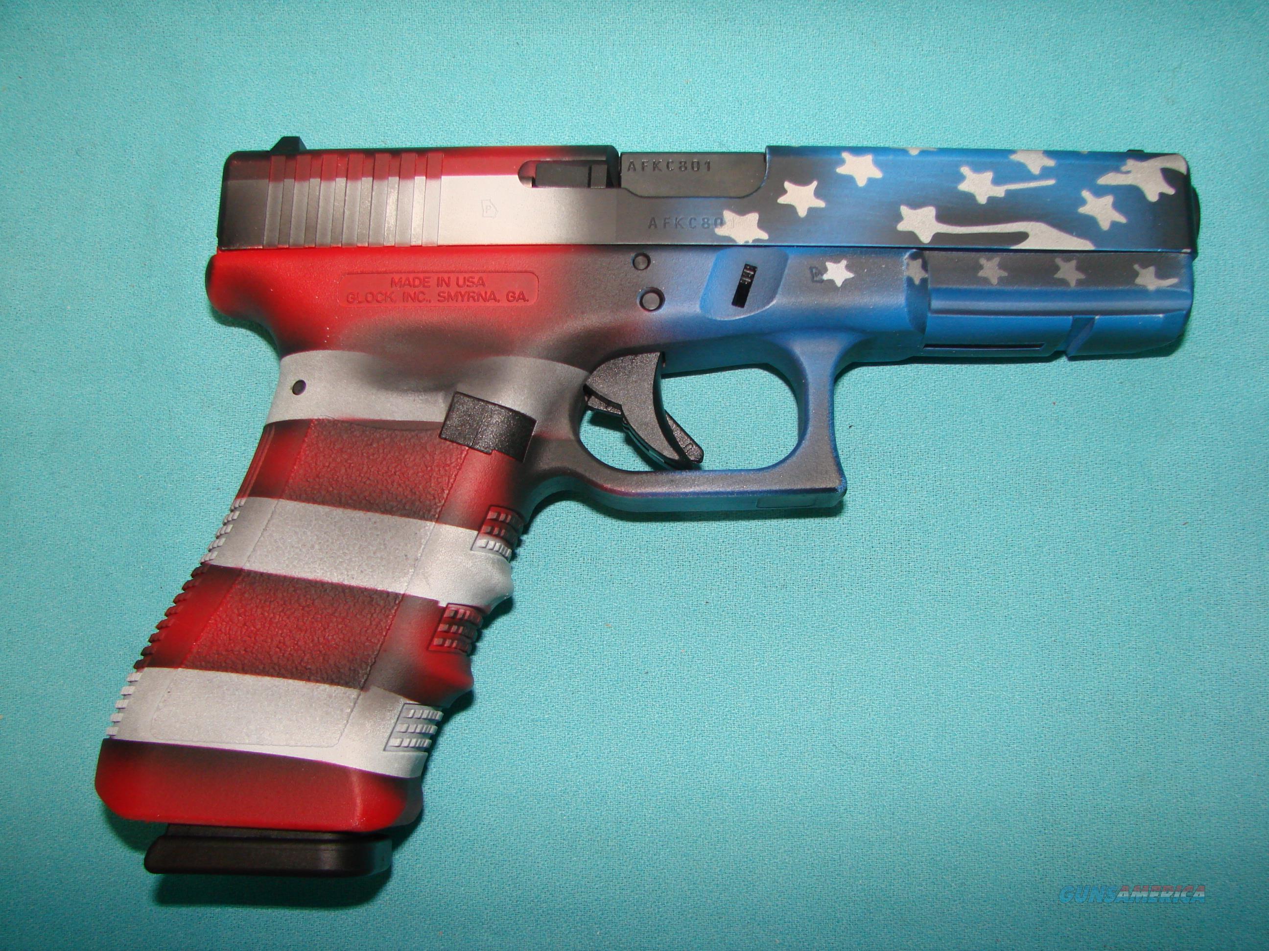 Glock 17 US Flag for sale at Gunsamerica.com: 984274077