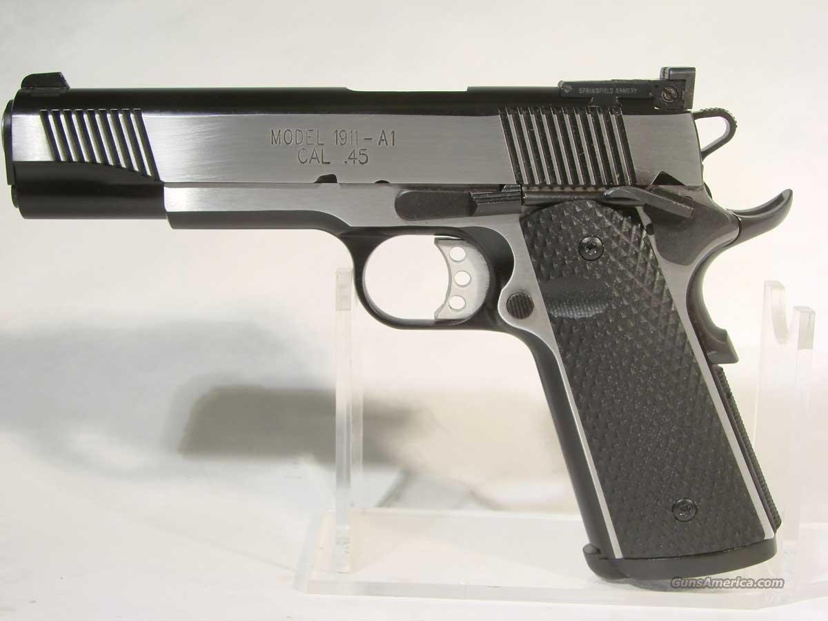 Springfield 1911 BlackStainless Two... for sale at Gunsamerica.com ...