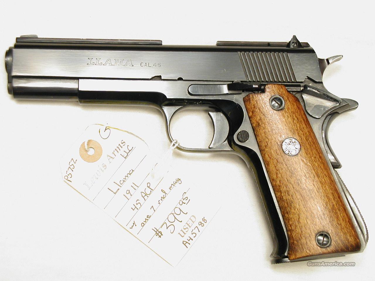 LLAMA 45 ACP for sale at Gunsamerica.com: 975349713