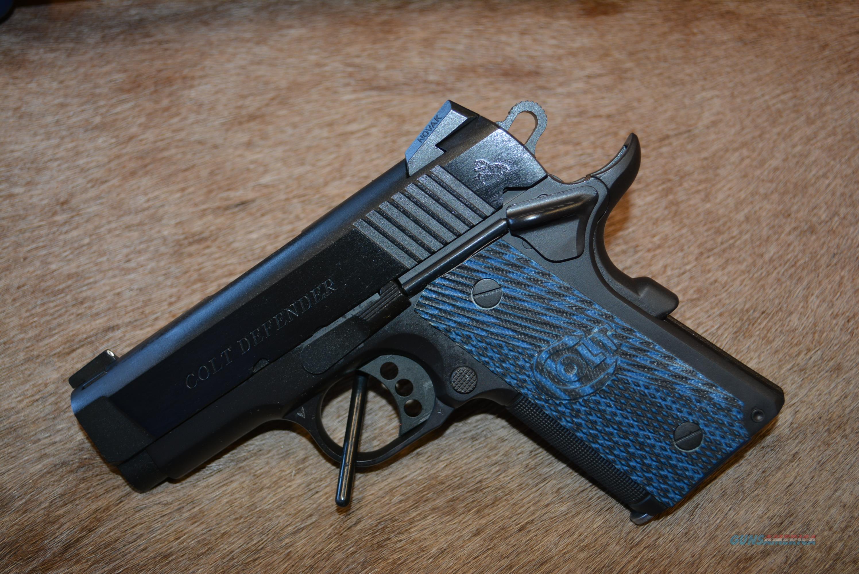 Colt LW Defender 9mm Limited Edition Gun for sale
