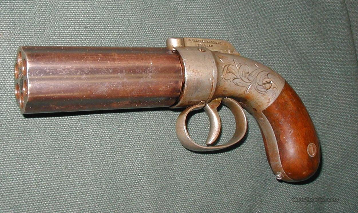 Manhattan Pepperbox Pistol for sale at Gunsamerica.com: 950631317